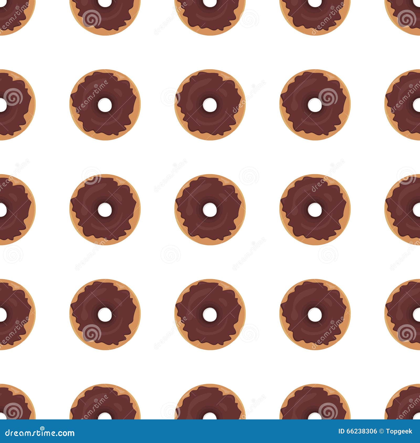Donut Seamless Background Texture Pattern Stock Vector - Illustration ...