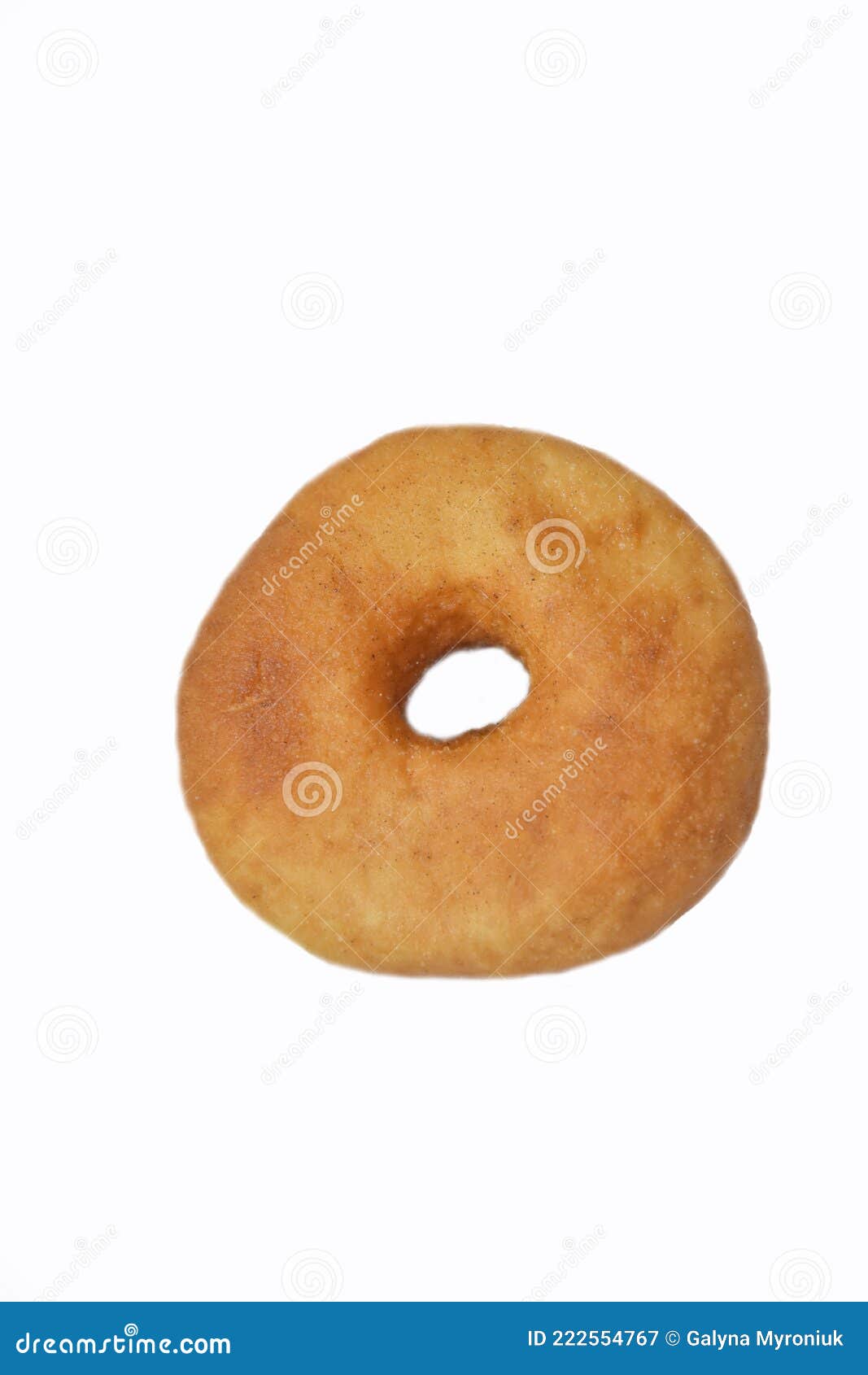 Donut on white background, stock image. Image of bake - 222554767
