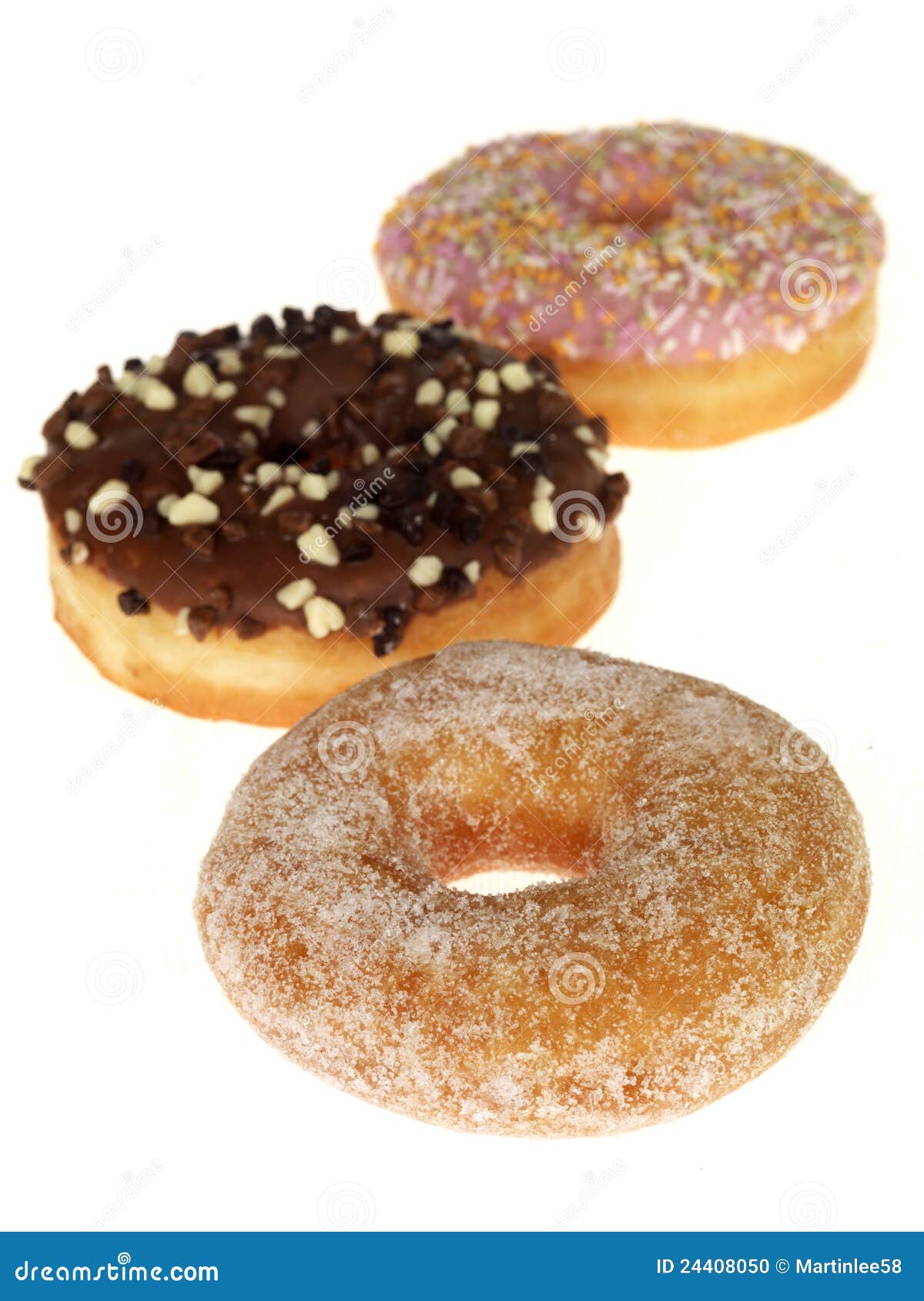 Donuts stock photo. Image of iced, dough, icing, life - 24408050