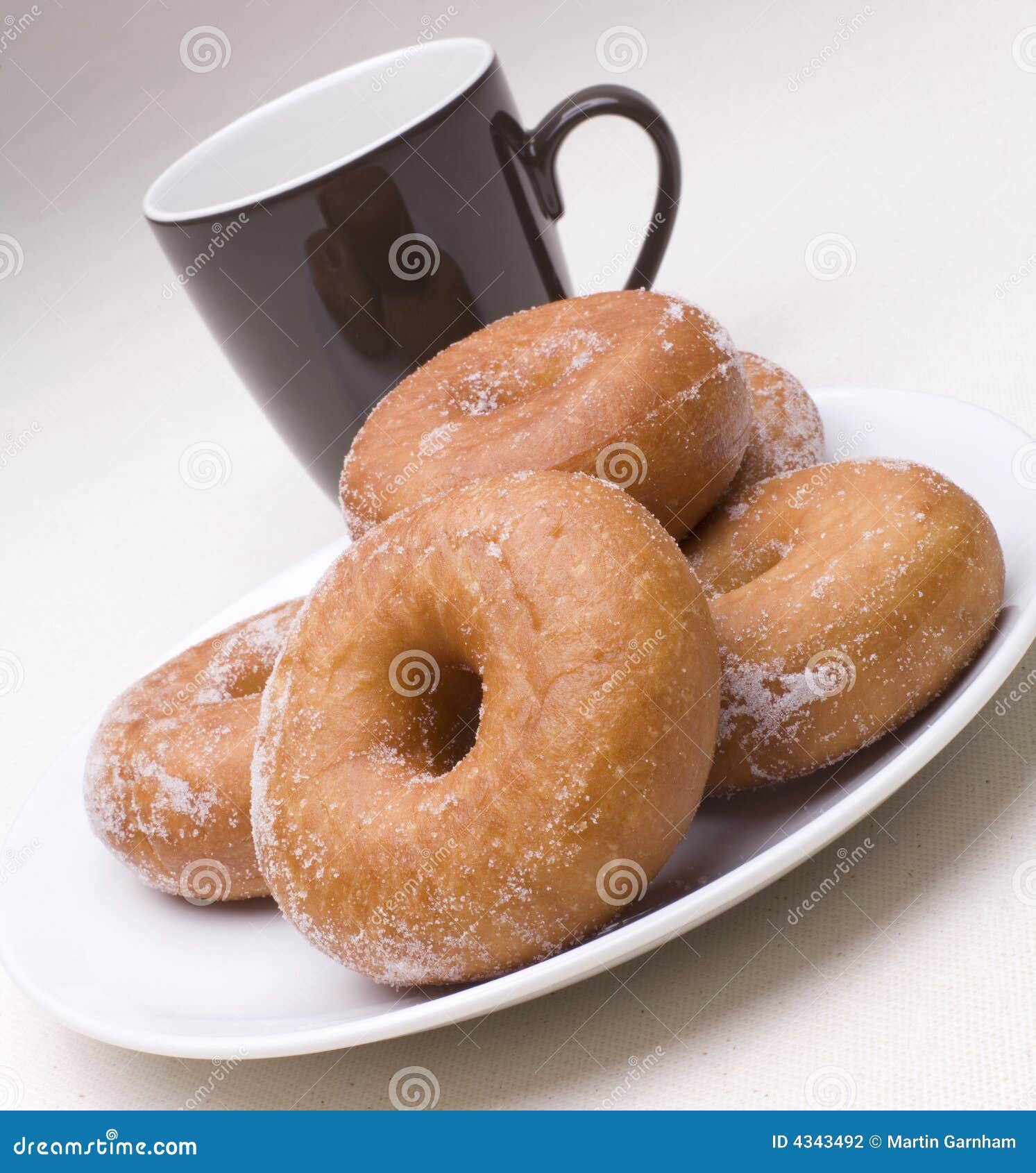 Donuts stock photo. Image of pastry, food, snack, coffee - 4343492