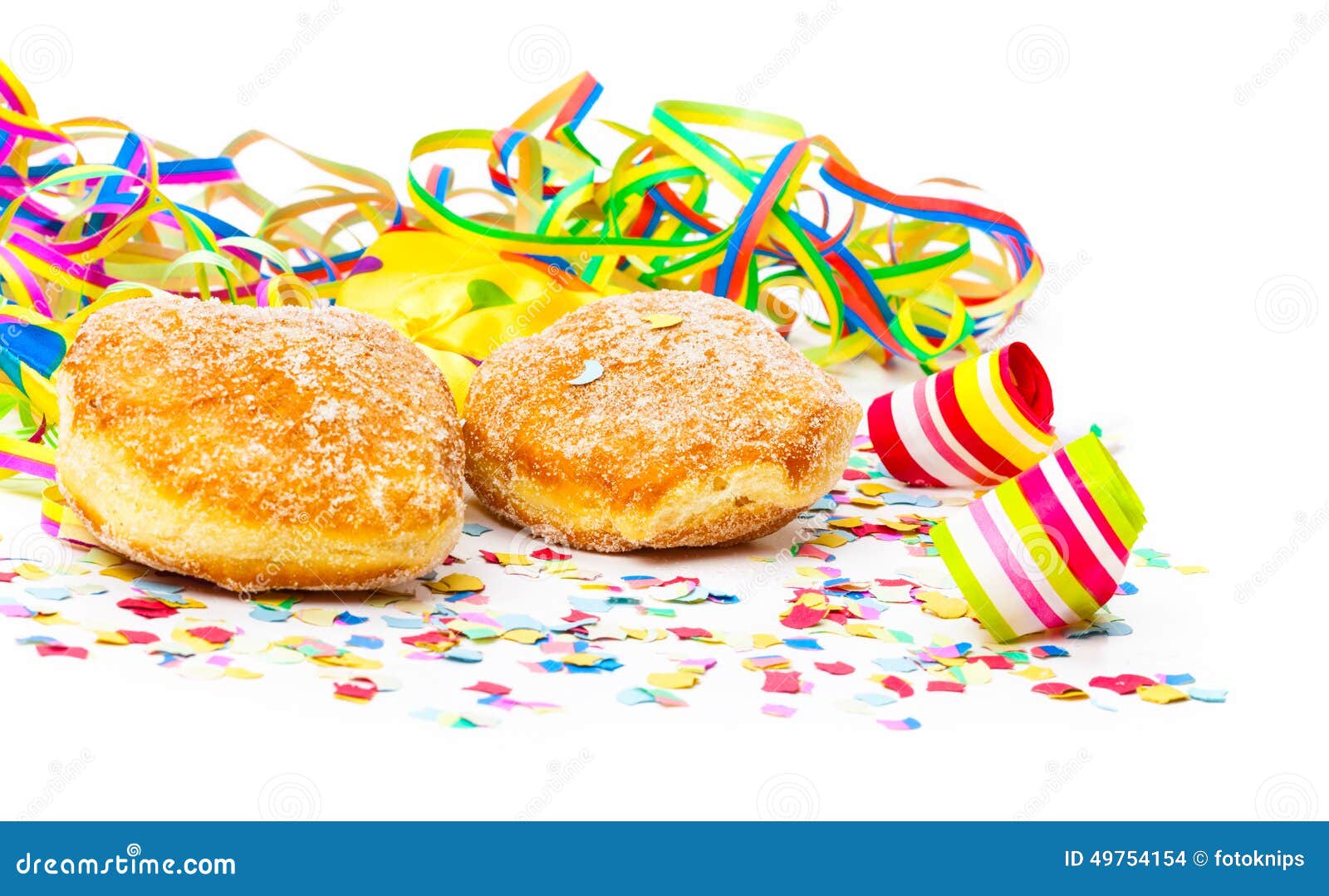 Donuts, Carnival Decoration Stock Photo - Image of cake, carnival: 49754154