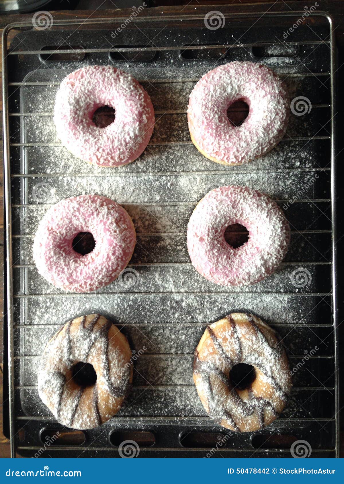 Donuts stock photo. Image of table, donut, baked, bakery - 50478442