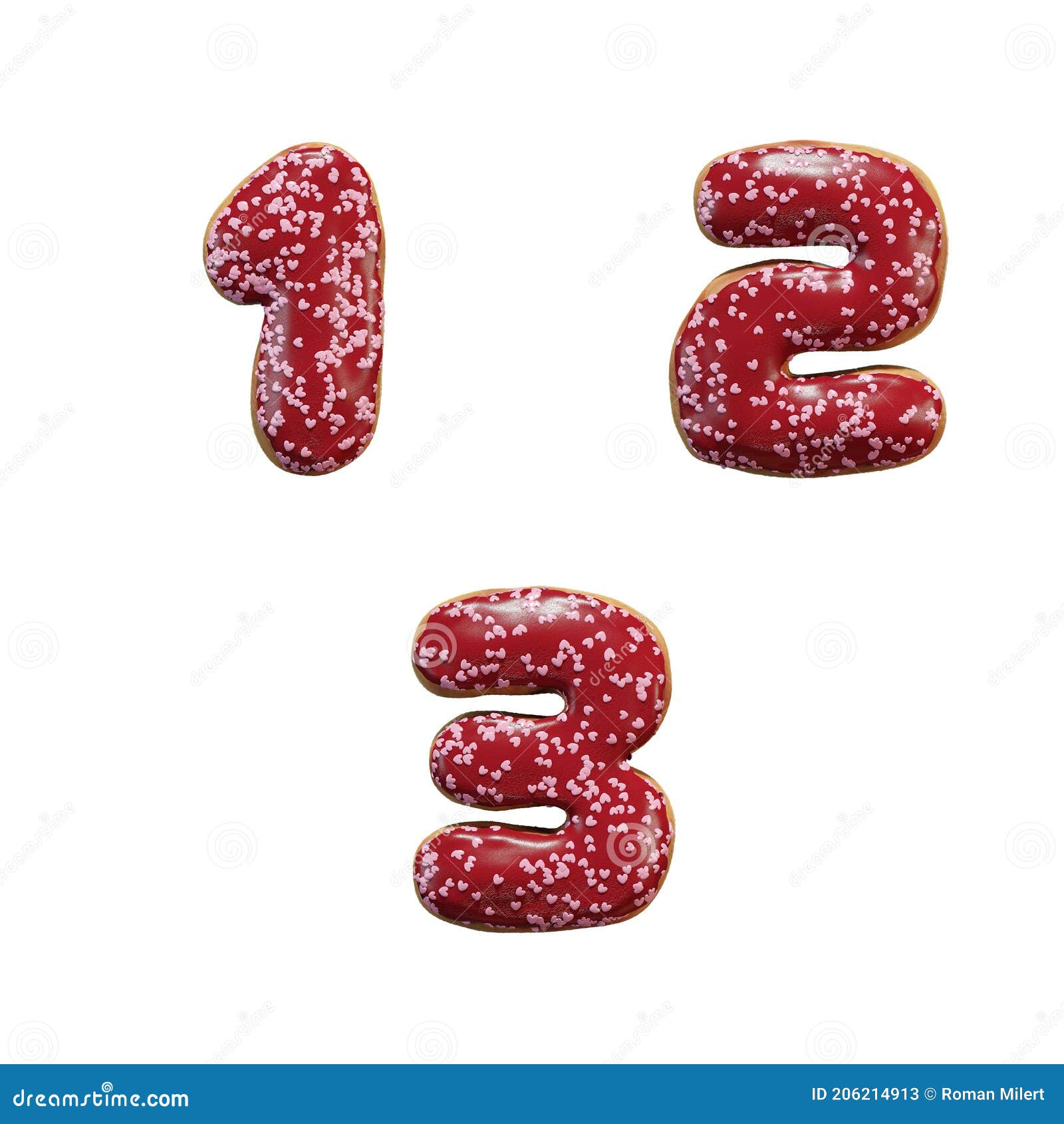 Donuts letters alphabet stock illustration. Illustration of dessert ...