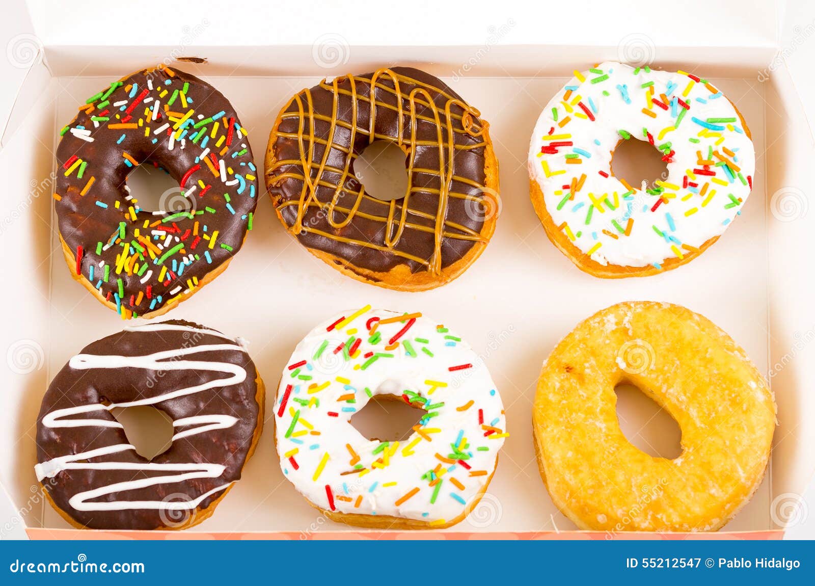 Donuts selection stock image. Image of delicious, cafe - 55212547