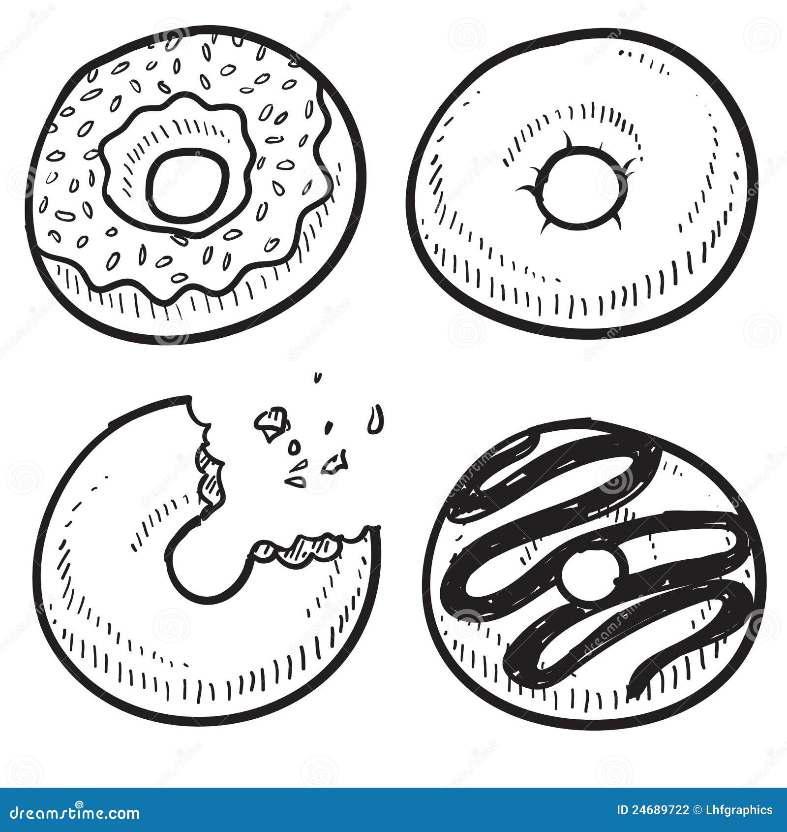 Doughnut Sketch