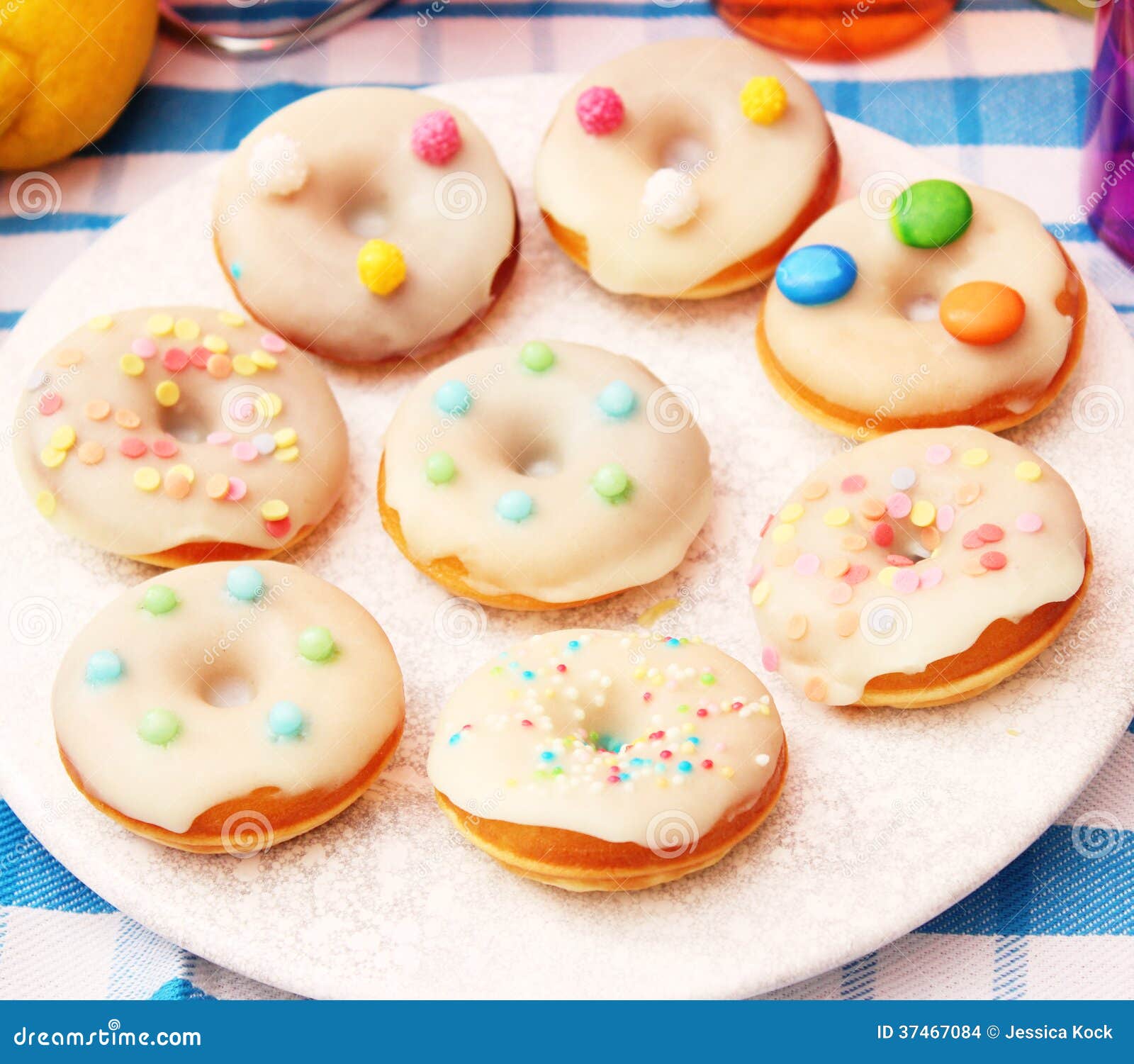 Donuts stock photo. Image of snack, candy, candies, sweets - 37467084