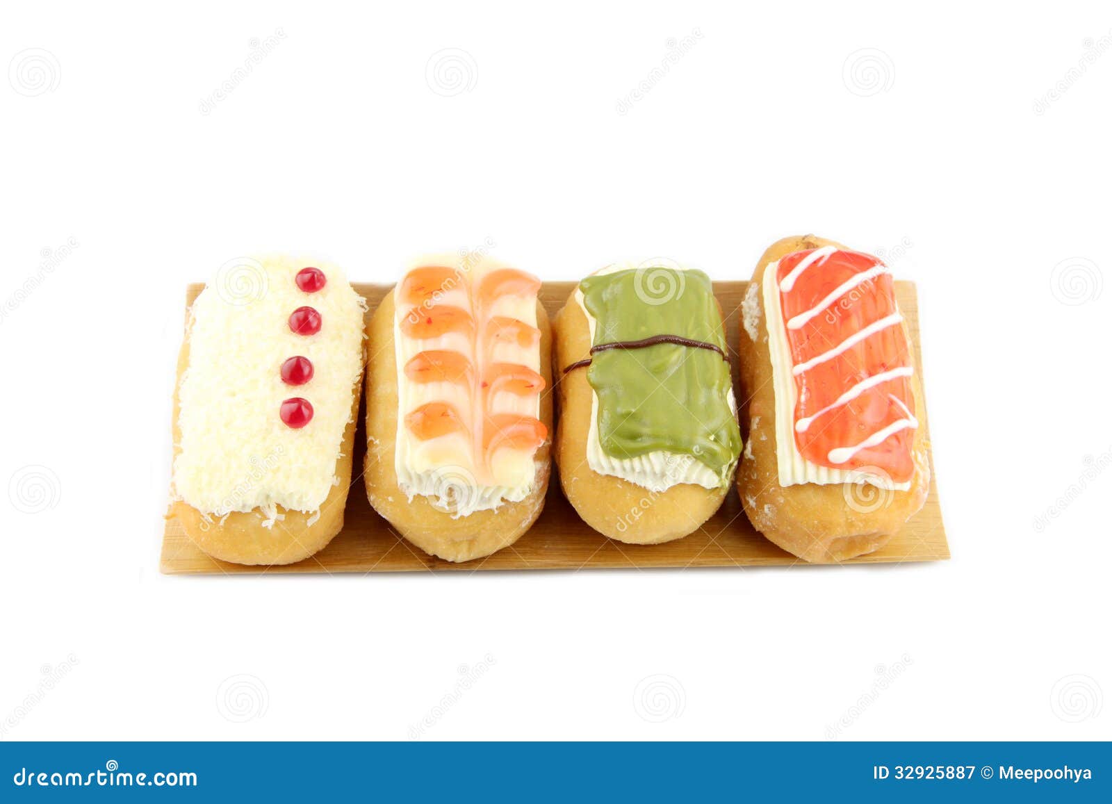 Donuts Sort Bamboo Dish Stock Photos - Free & Royalty-Free Stock Photos ...
