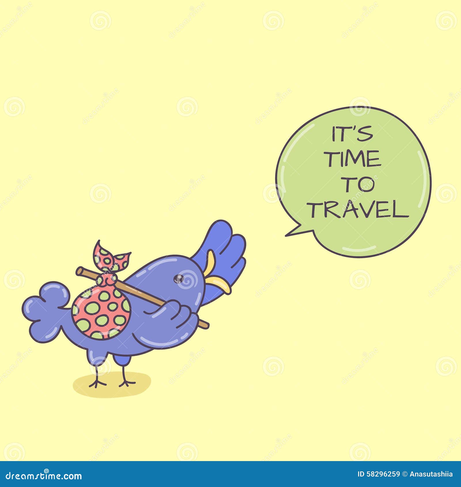 Hobo Sack Vector Illustration | CartoonDealer.com #69898342