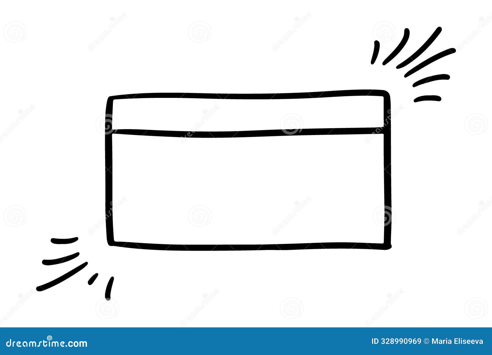 Doodle Brackets for Quotation with Sparkle Ray Elements. Hand Drawn ...