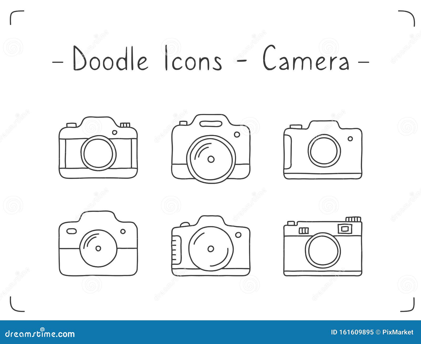 Doodle Camera With Oh Snap! Lattering. Royalty-Free Stock Photography ...