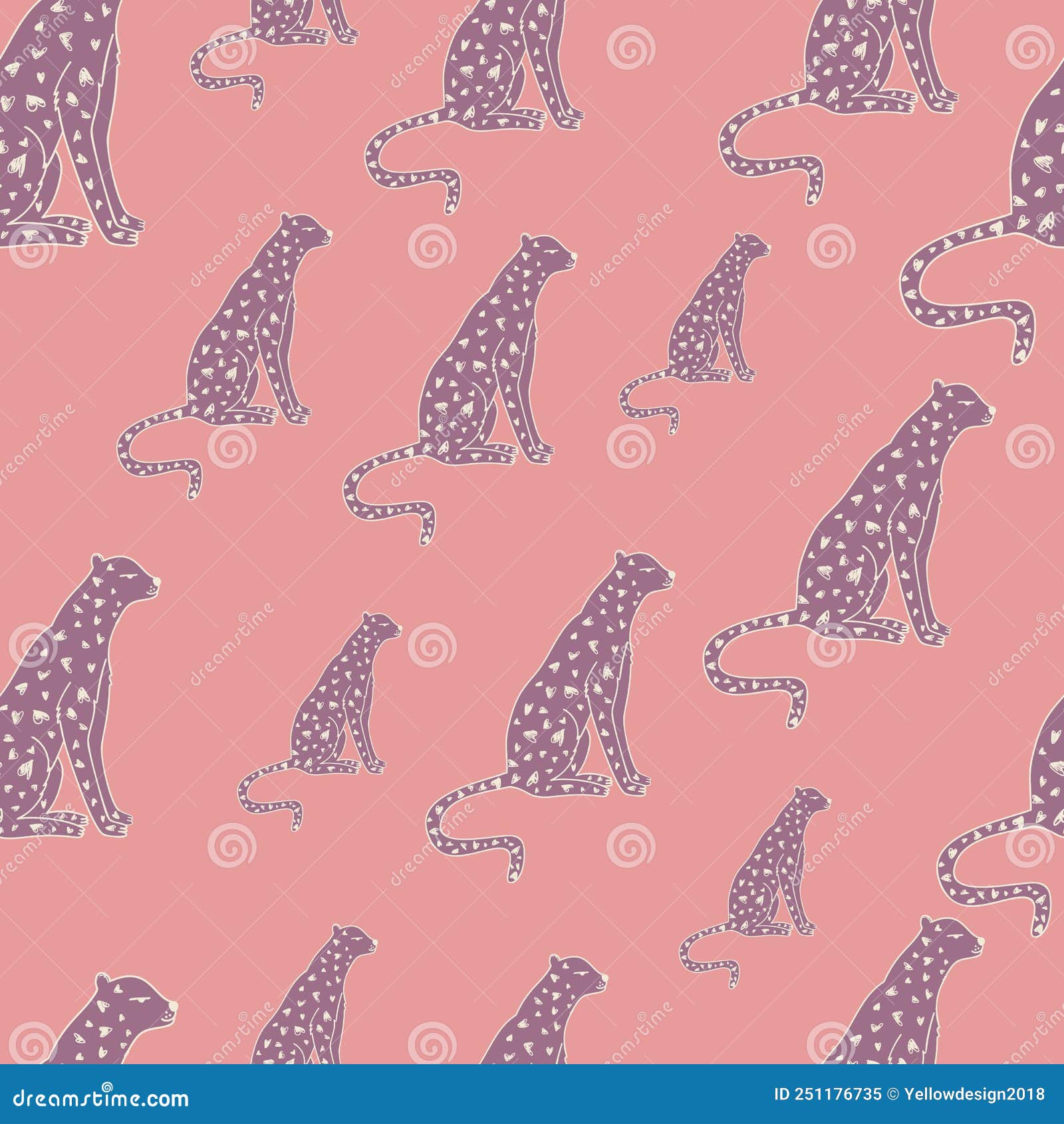 Cute Animal Print Wallpaper