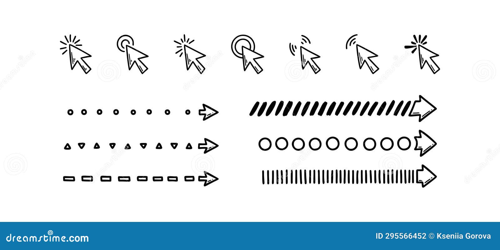 Collection Of Dash Line Stroke Vector Set | CartoonDealer.com #171452185