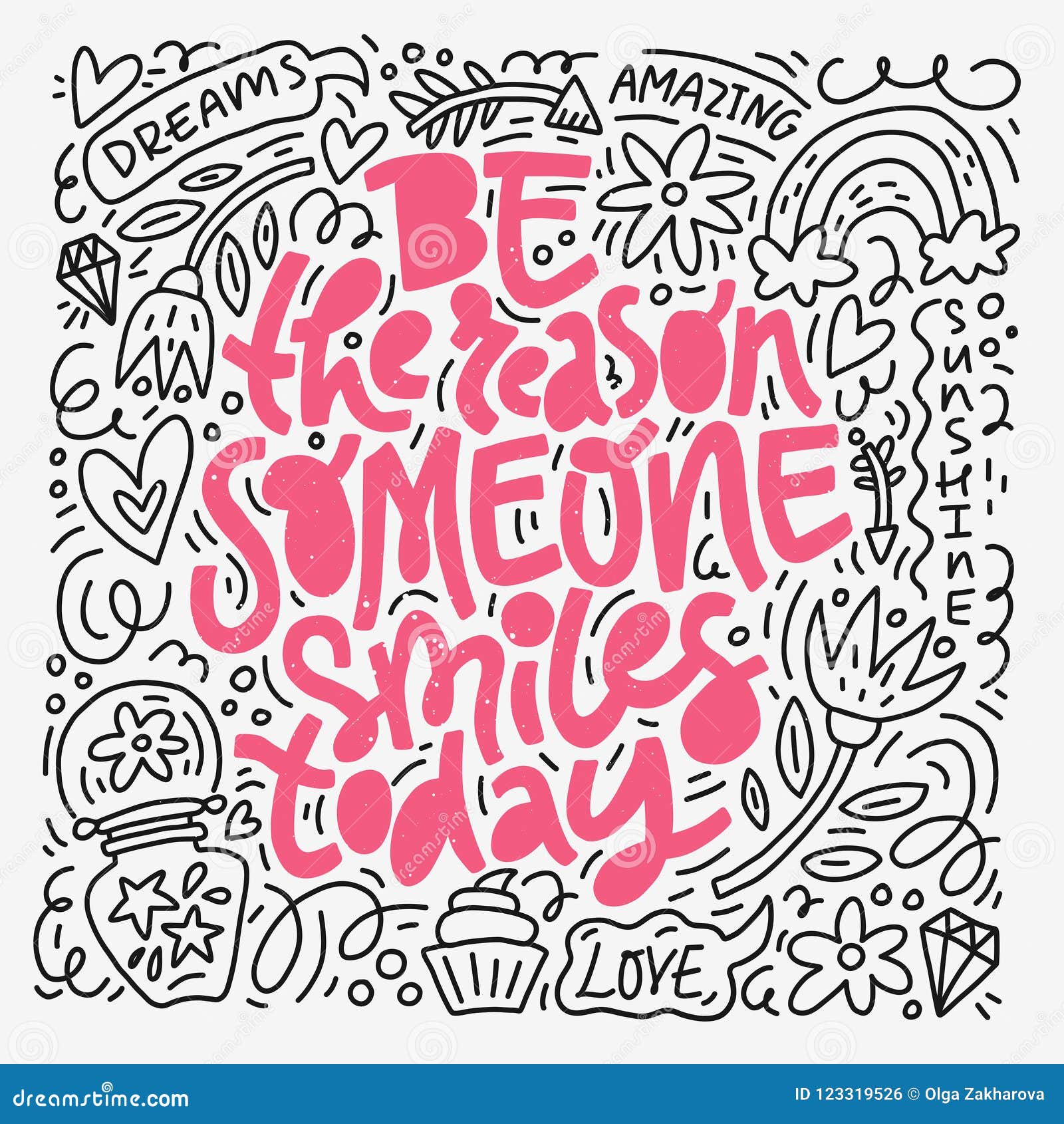 Doodle Vector with Inspiration in Design Stock Vector - Illustration of ...