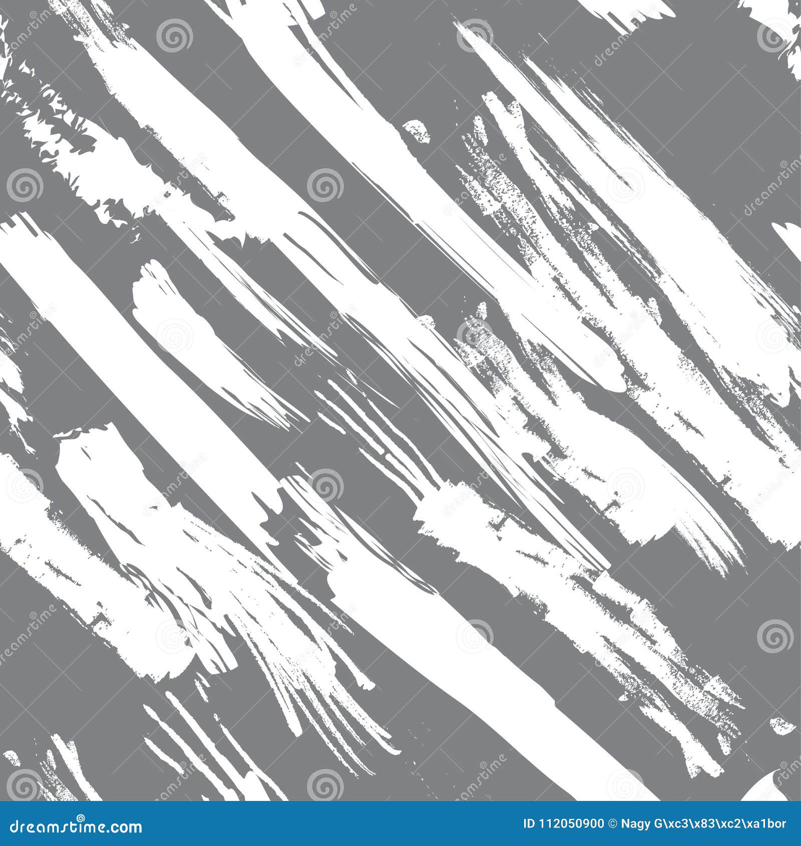 DOODLE DIAGONAL LINES. PAINTED BRUSH ART. SEAMLESS VECTOR PATTERN Stock ...