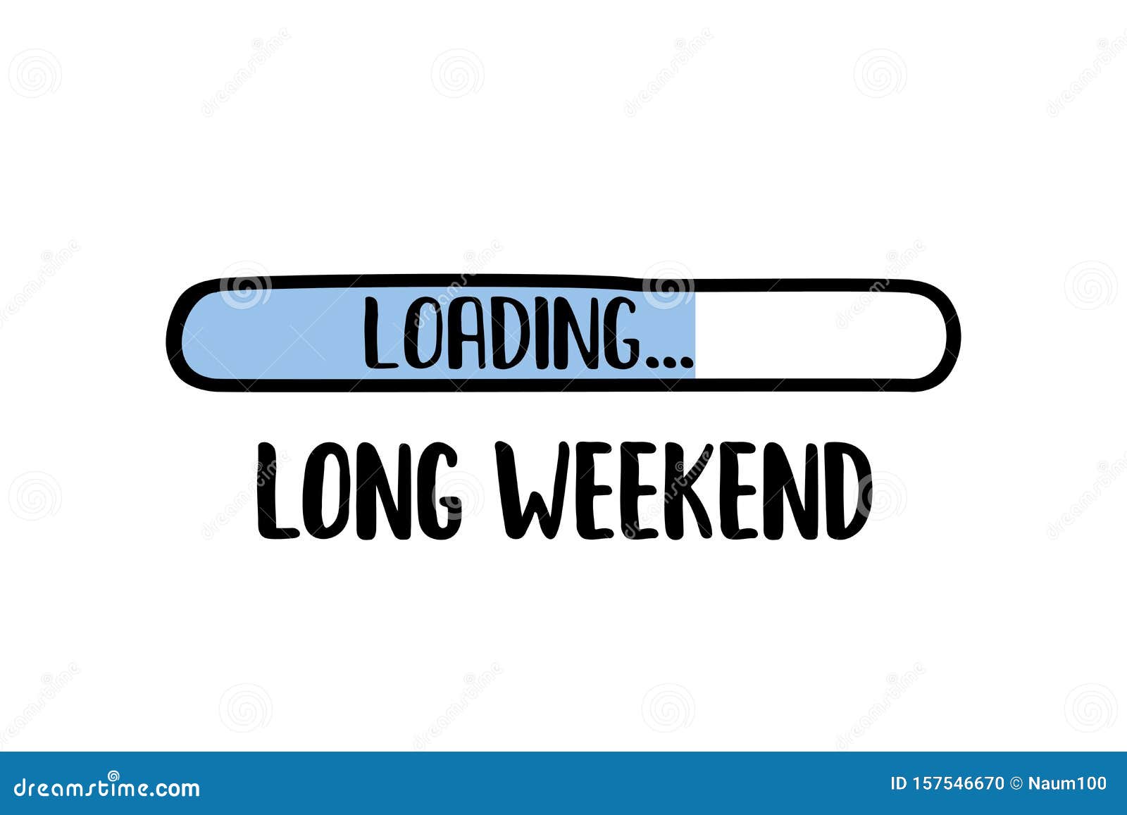 Doodle Download Bar,long Weekend Loading Text Stock Vector ... Doodle Download Bar,long Weekend Loading Text Stock Vector ...
