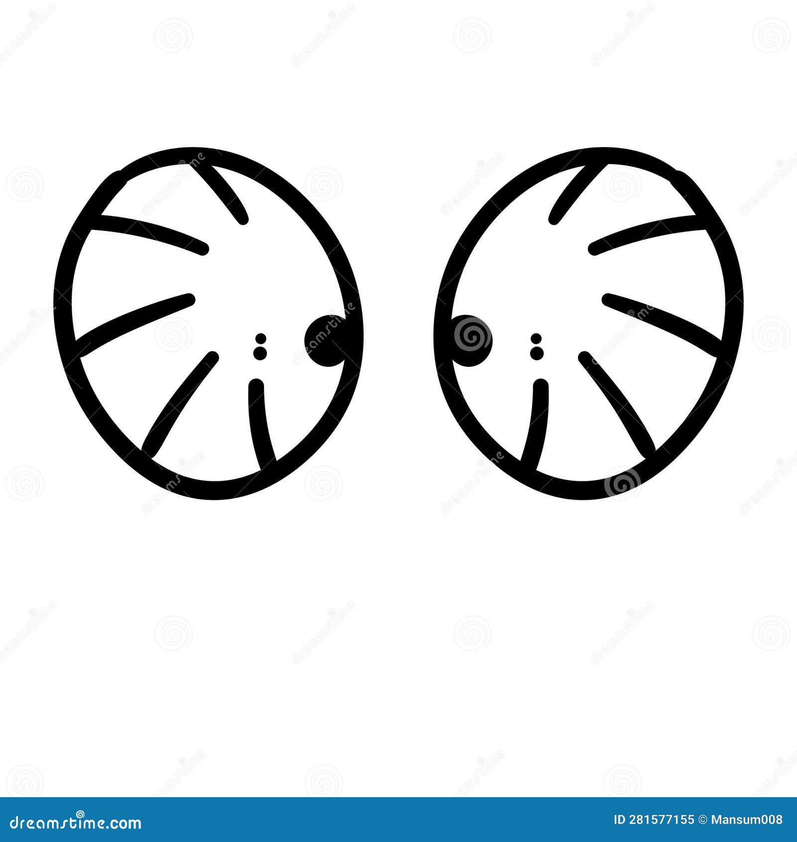 Doodle Eyes Hand Drawn Set. Mystic Symbols Boho Collection. Evil Eye ...