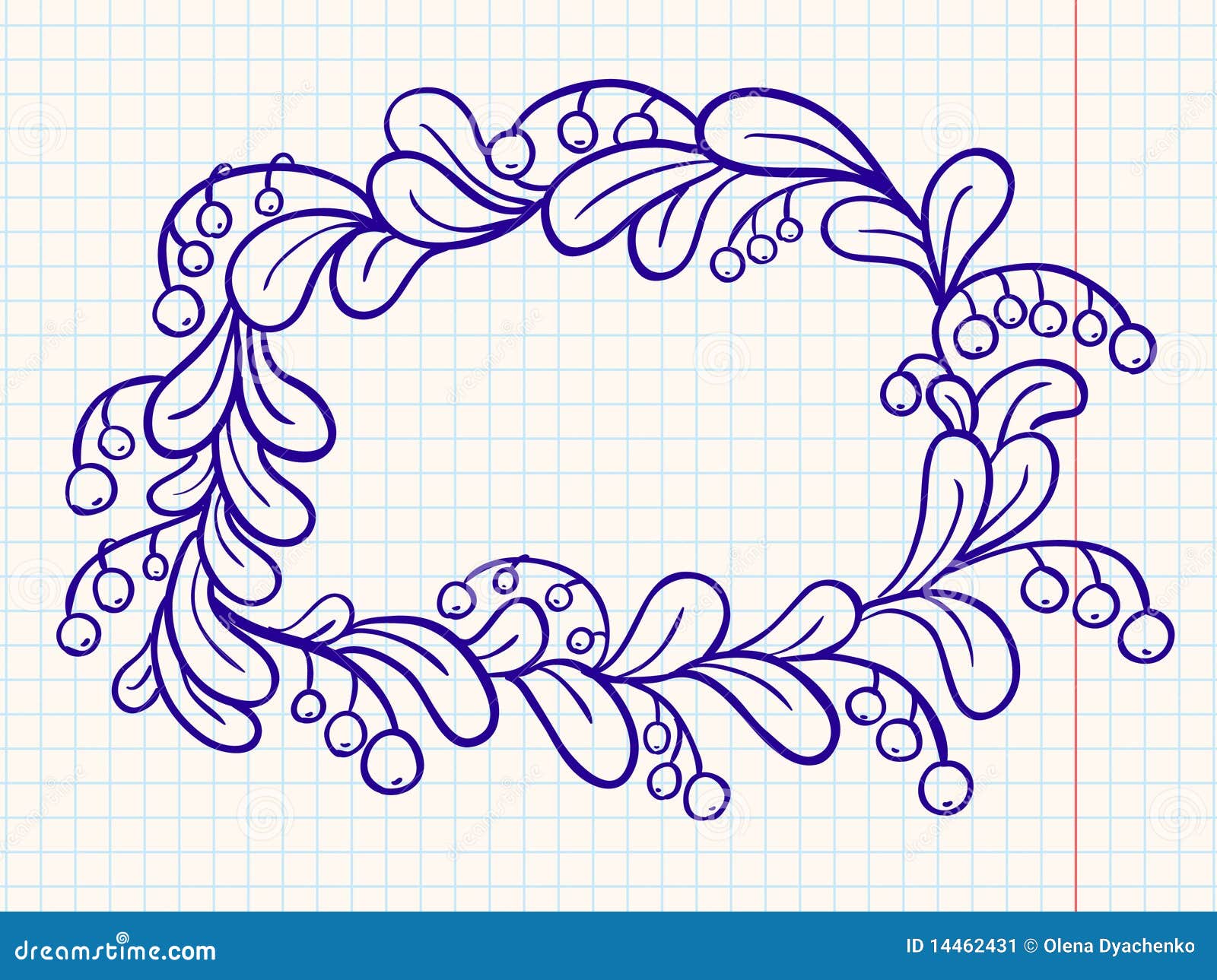 Doodle frame stock vector. Illustration of decoration - 14462431