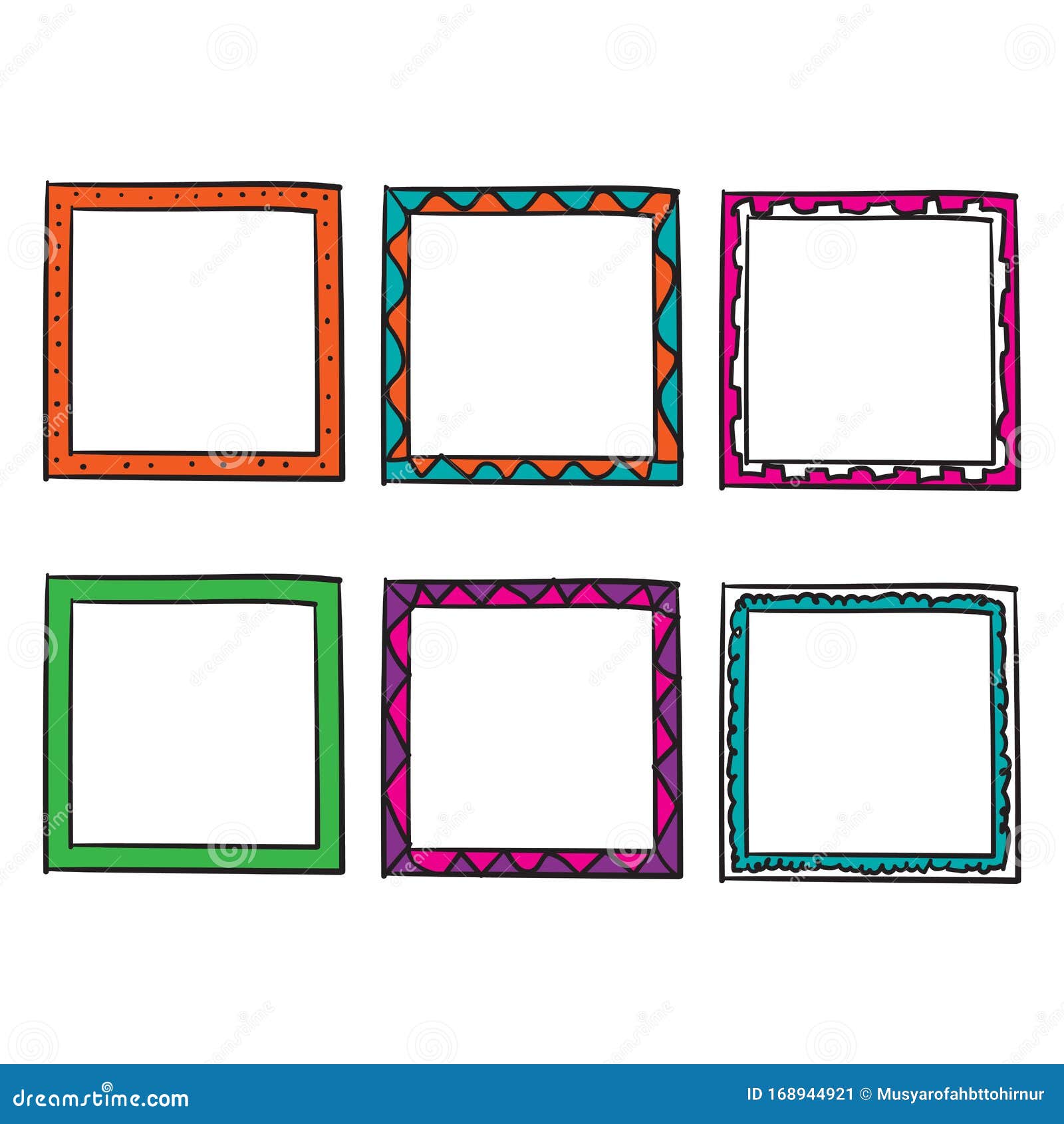 Doodle Rectangle Frame Stock Illustrations – 3,139 Doodle Rectangle ...
