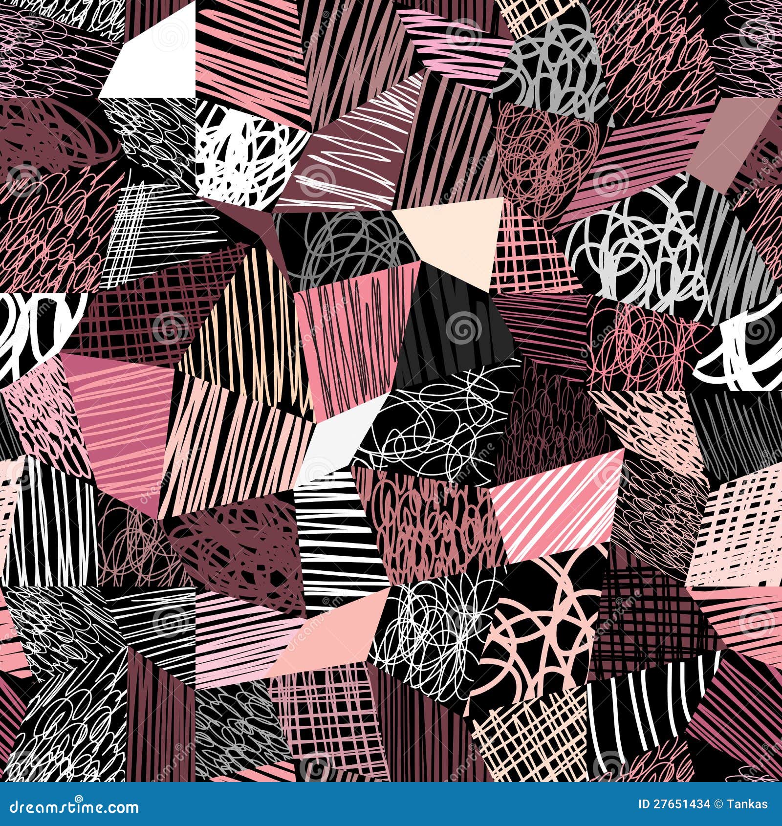 Doodle geometric stock vector. Illustration of geometric - 27651434