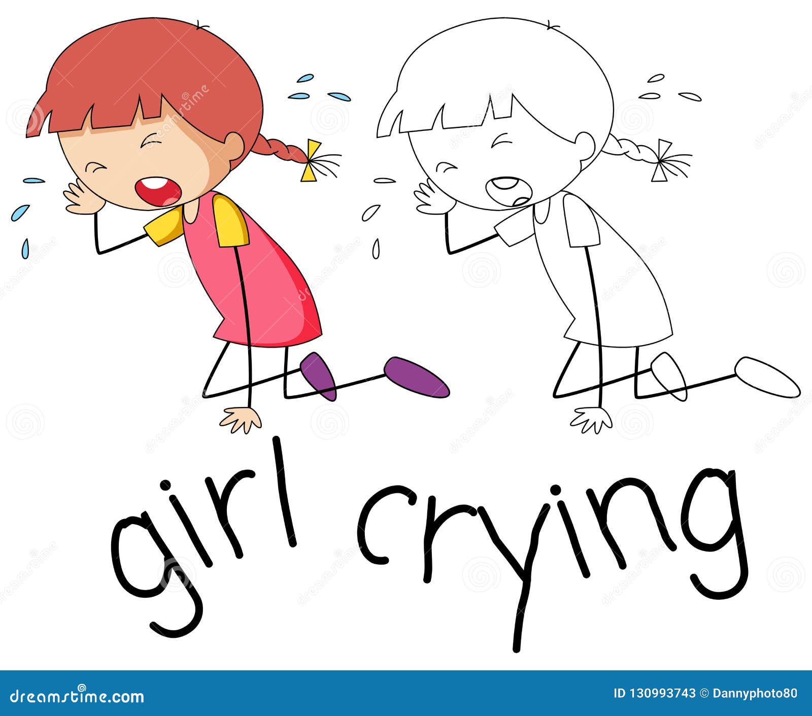 Crying Character Stock Illustrations – 27,632 Crying Character Stock ...