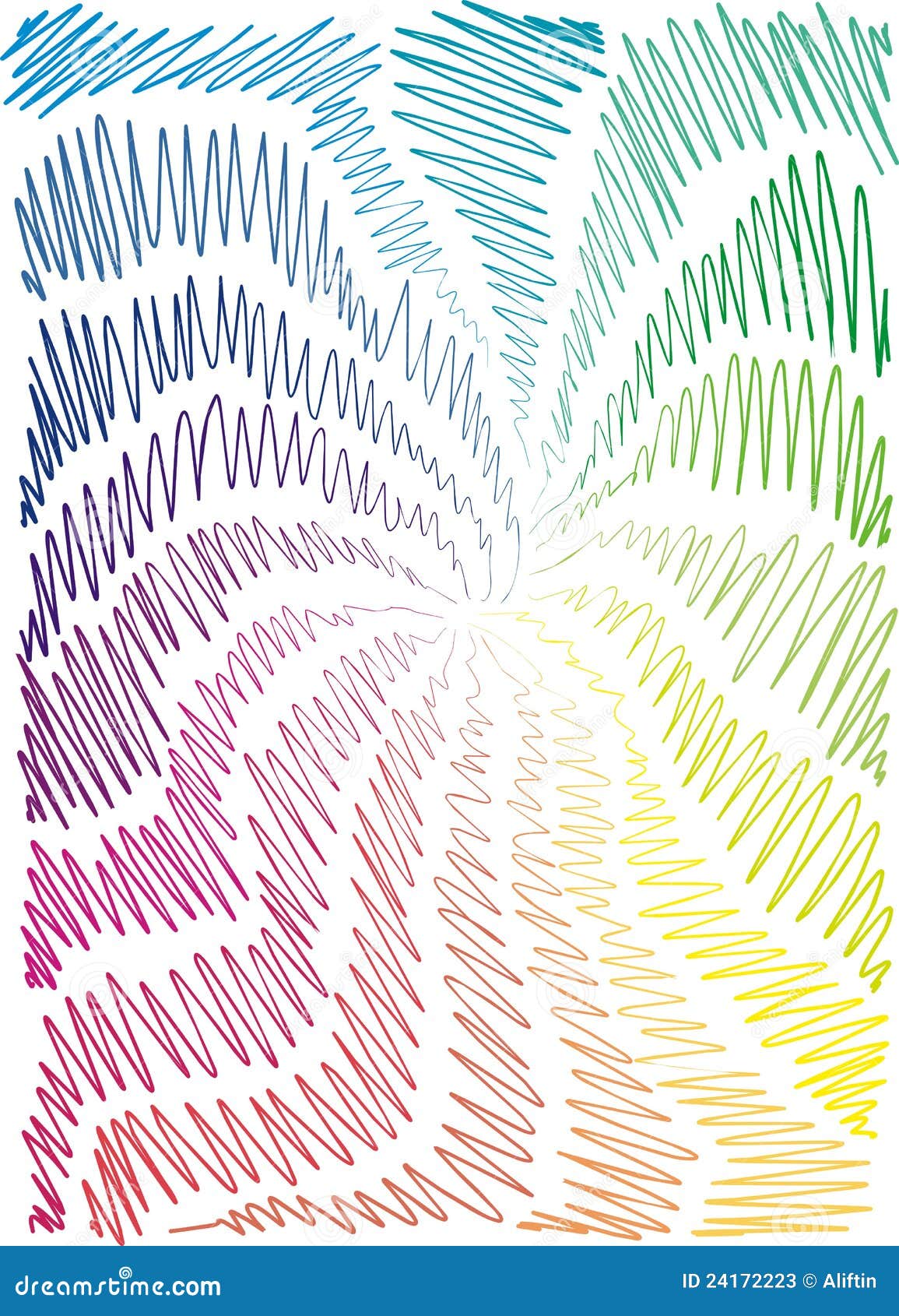 Doodle Hand-drawn Background Stock Illustration - Illustration of curl ...