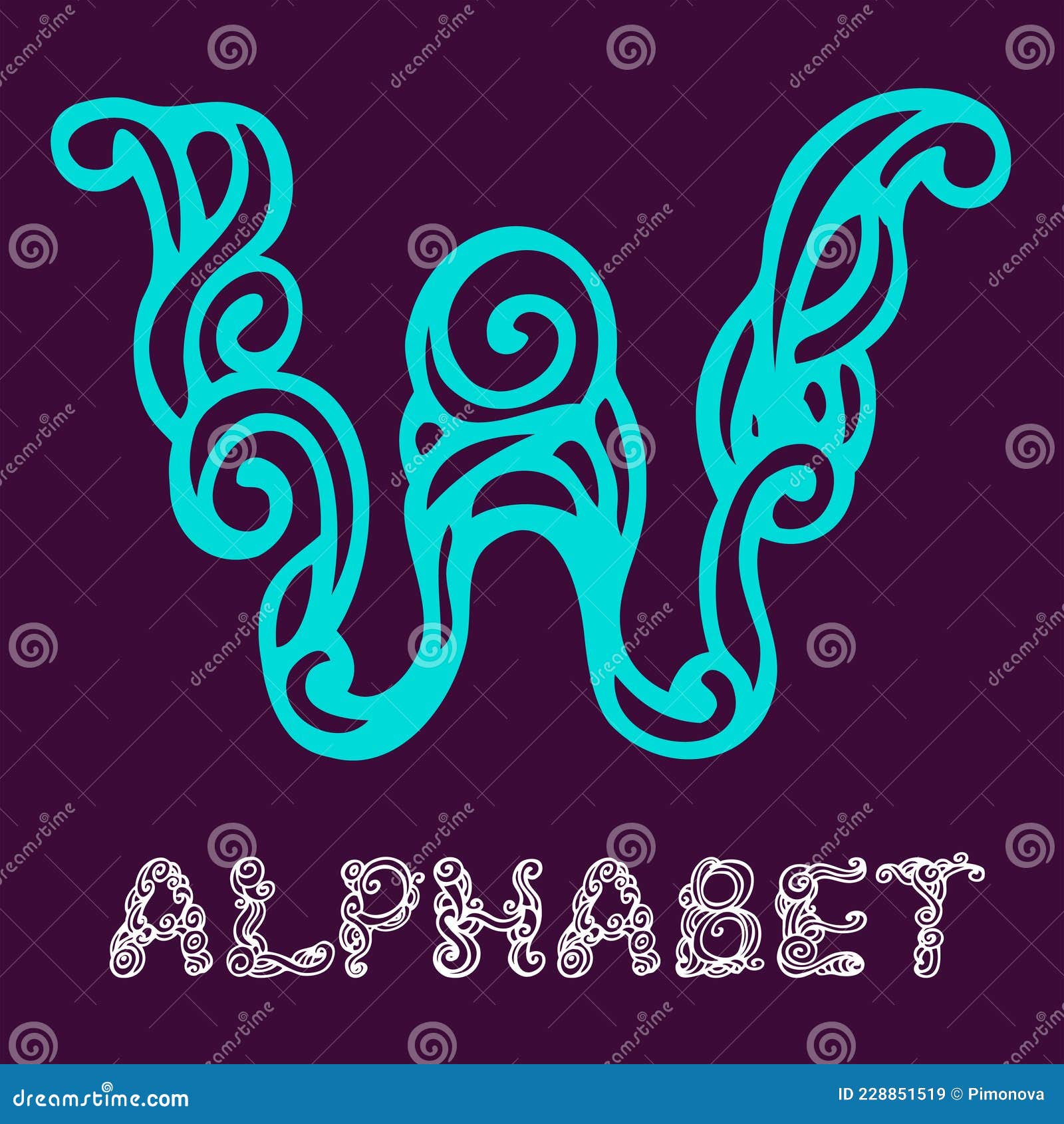 Doodle Hand Drawn Sketch Alphabet. Letter W Stock Vector - Illustration ... Doodle Hand Drawn Sketch Alphabet. Letter W Stock Vector - Illustration ...