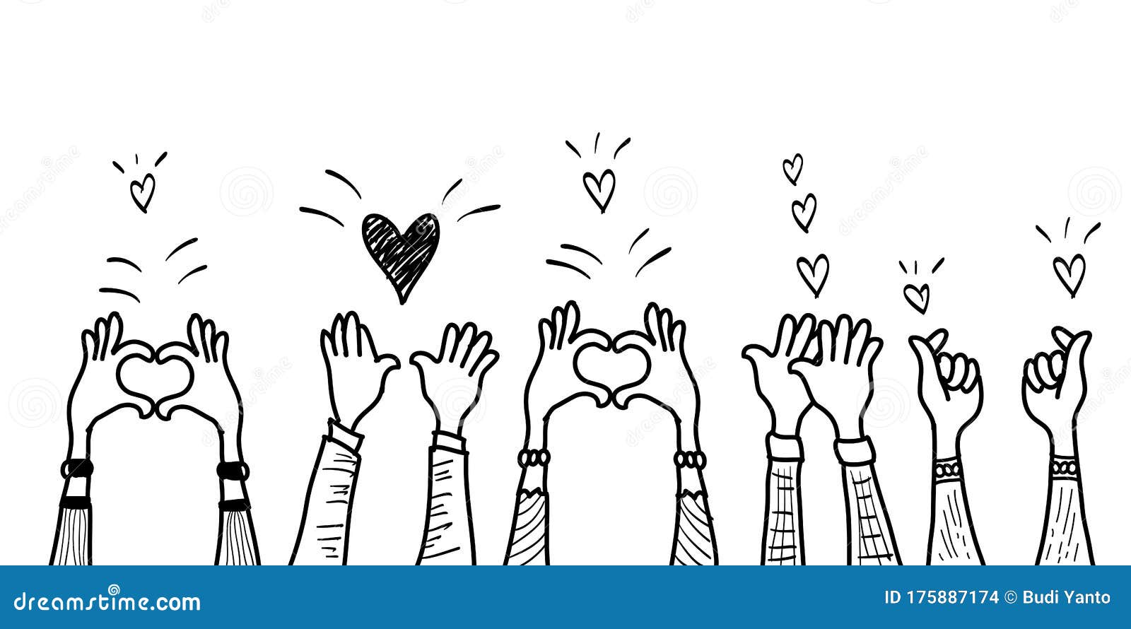 Hands Clapping For Female Graduate In Gown And Cap, People Congratulate ...