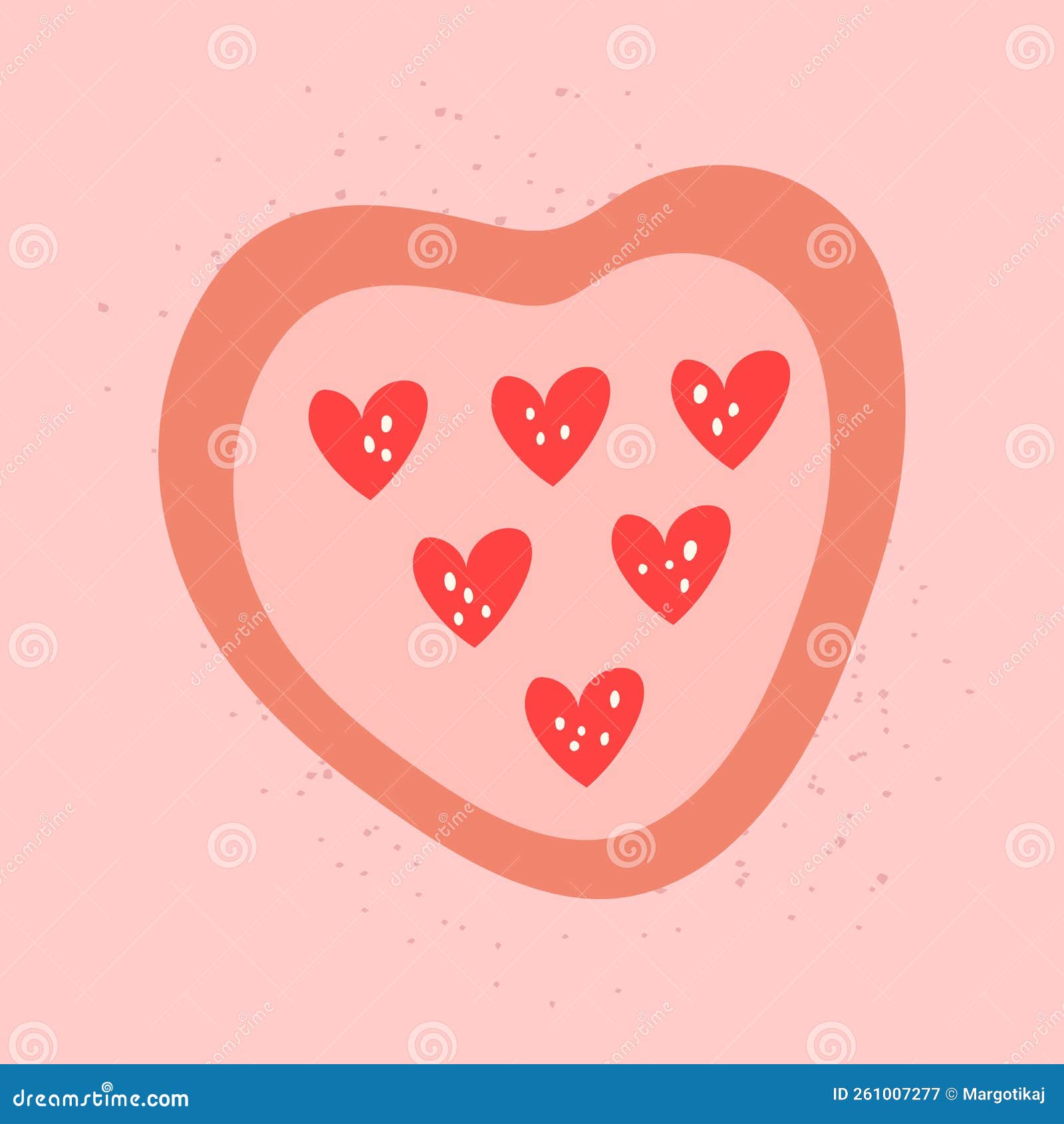 Doodle Hearts Vector Collection Isolated Hand Drawn Hearts For