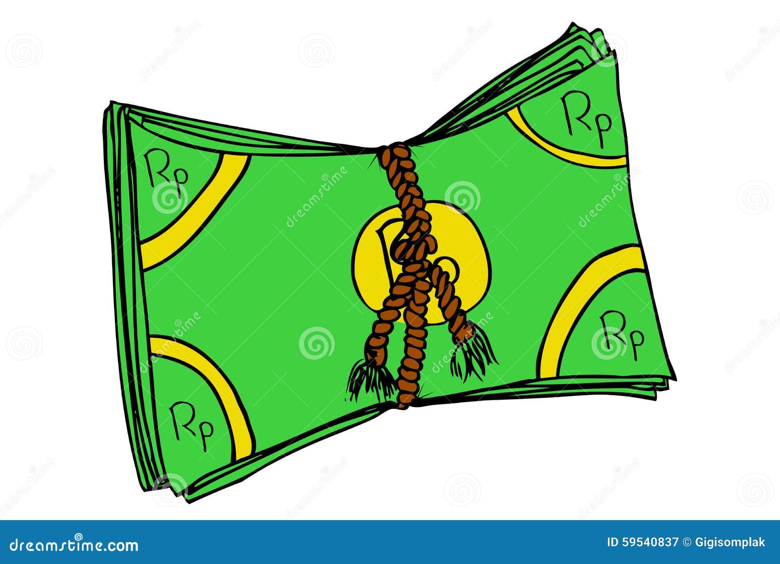 Doodle Illustration for Cost Control Stock Vector - Illustration of ...