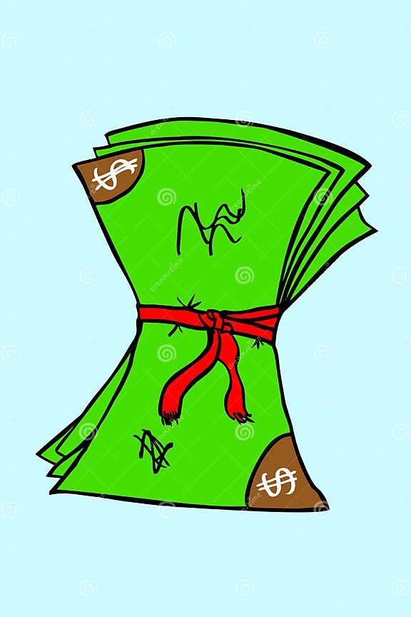 Doodle Illustration for Cost Control Stock Vector - Illustration of ...