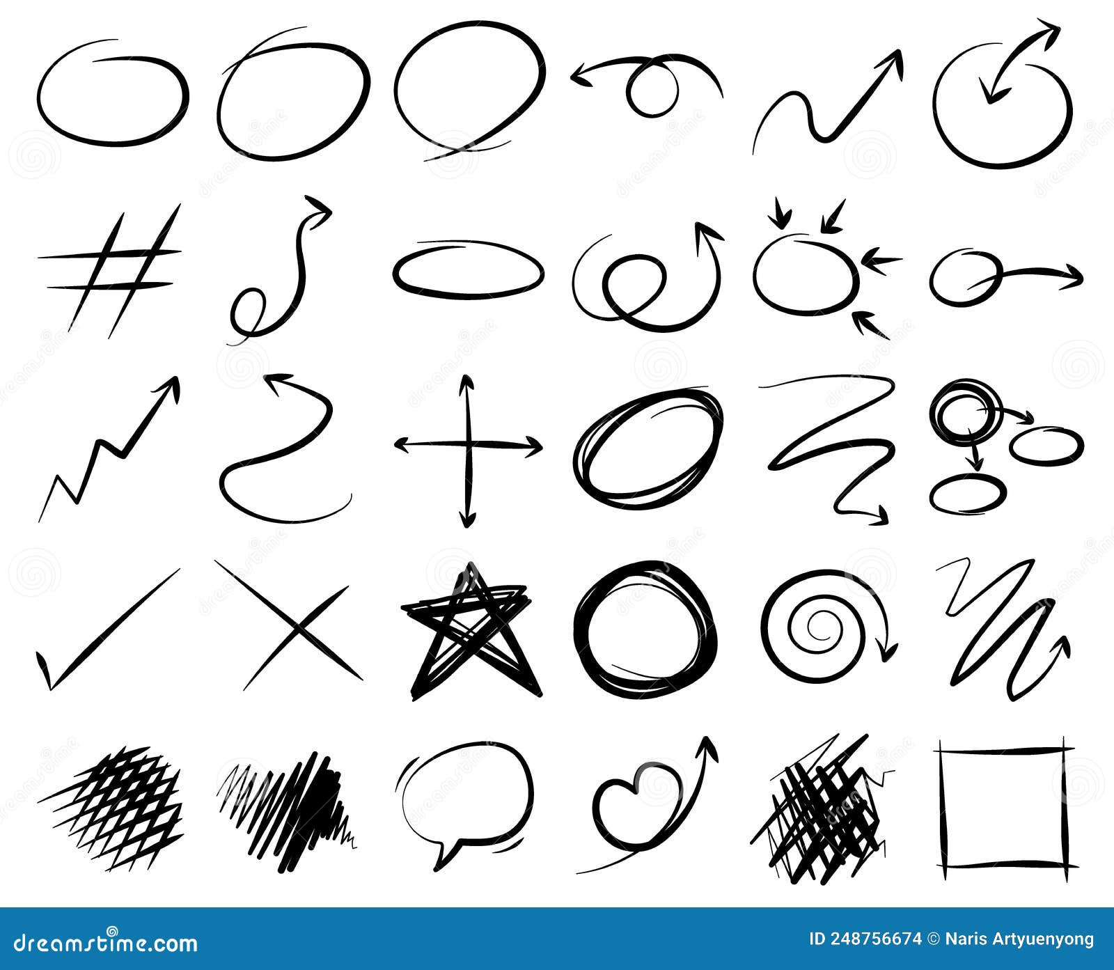 Doodle line art hand drawn stock vector. Illustration of home - 248756674