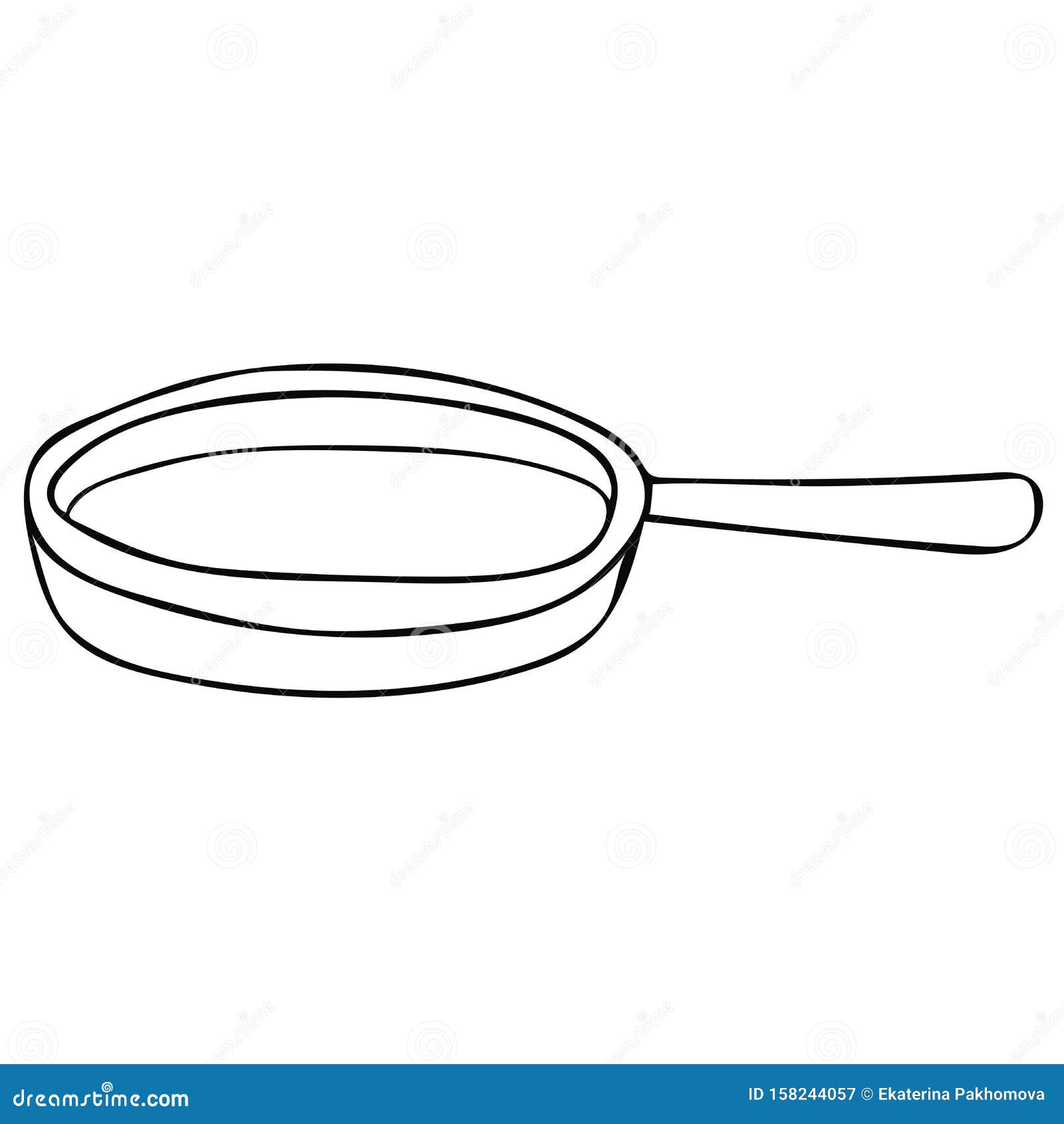 Doodle Lineal Aislado Sobre Fondo Blanco Ilustración del Vector ...