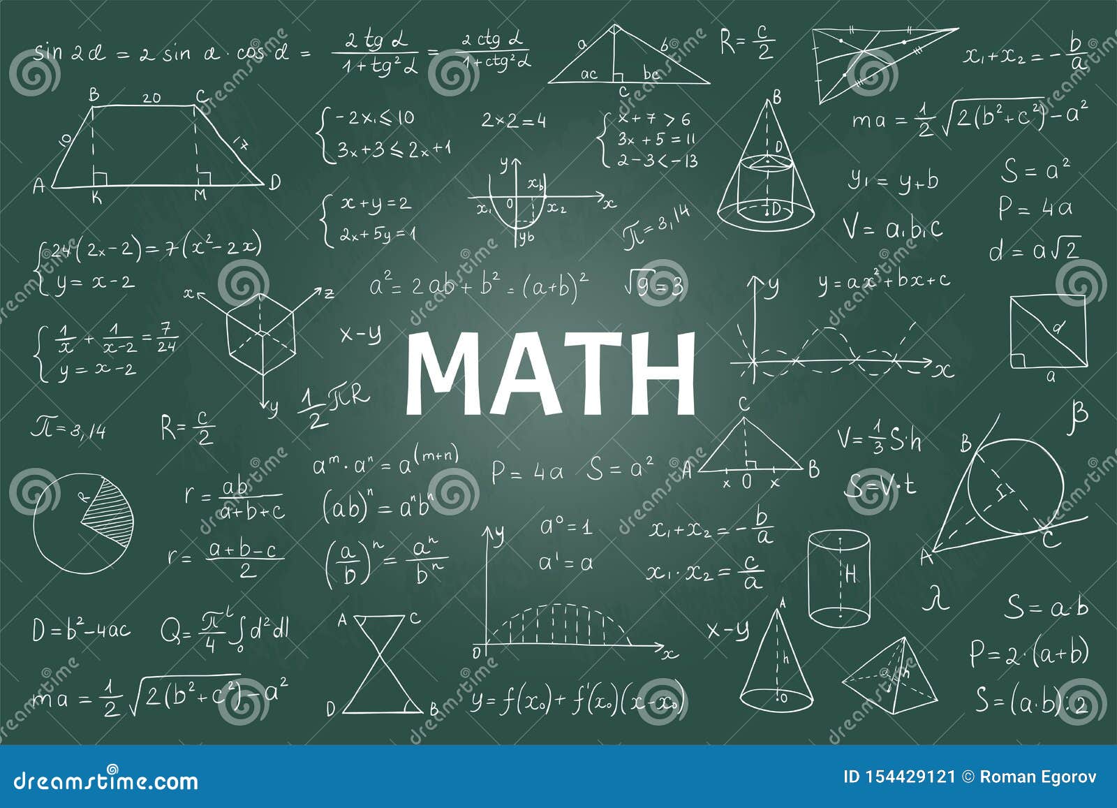 Math Theory. Mathematics Calculus On Class Chalkboard. Algebra And ... Math Theory. Mathematics Calculus On Class Chalkboard. Algebra And ...