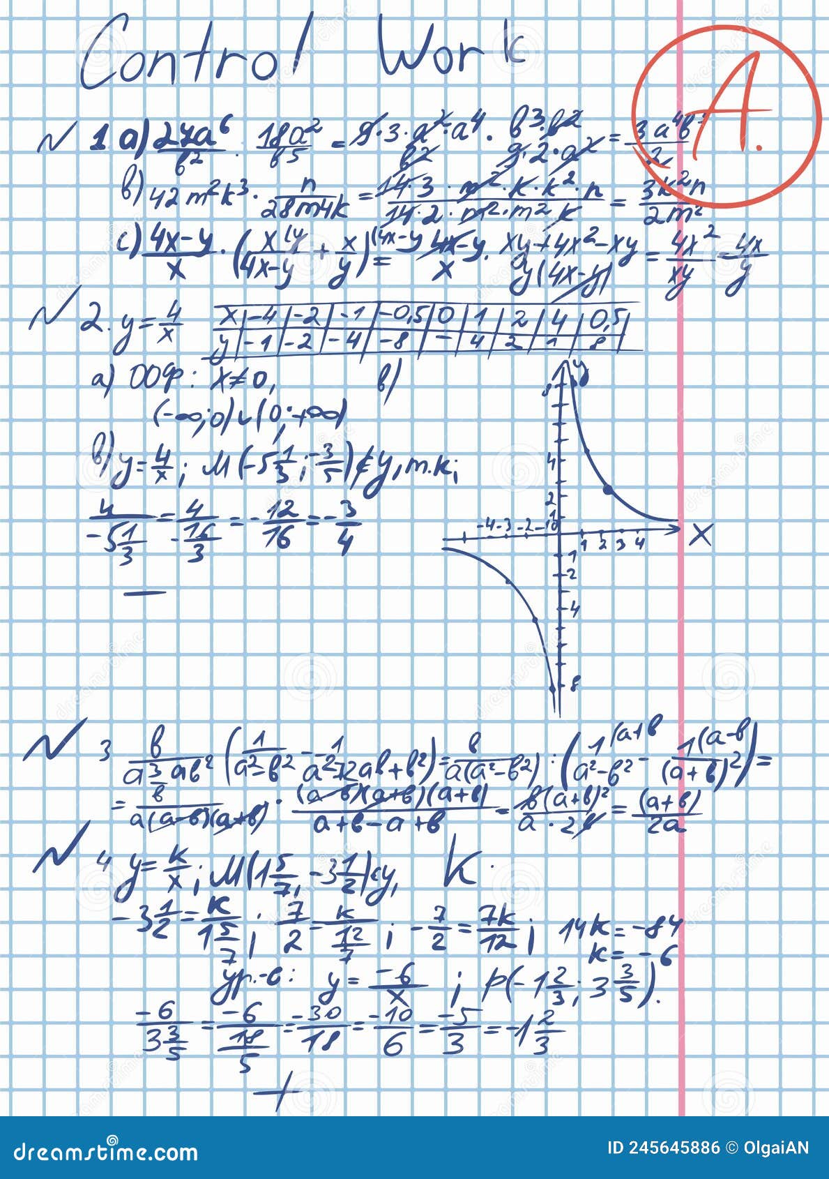 Doodle Math Formulas. Handwritten Mathematical Equations, Schemes on ...