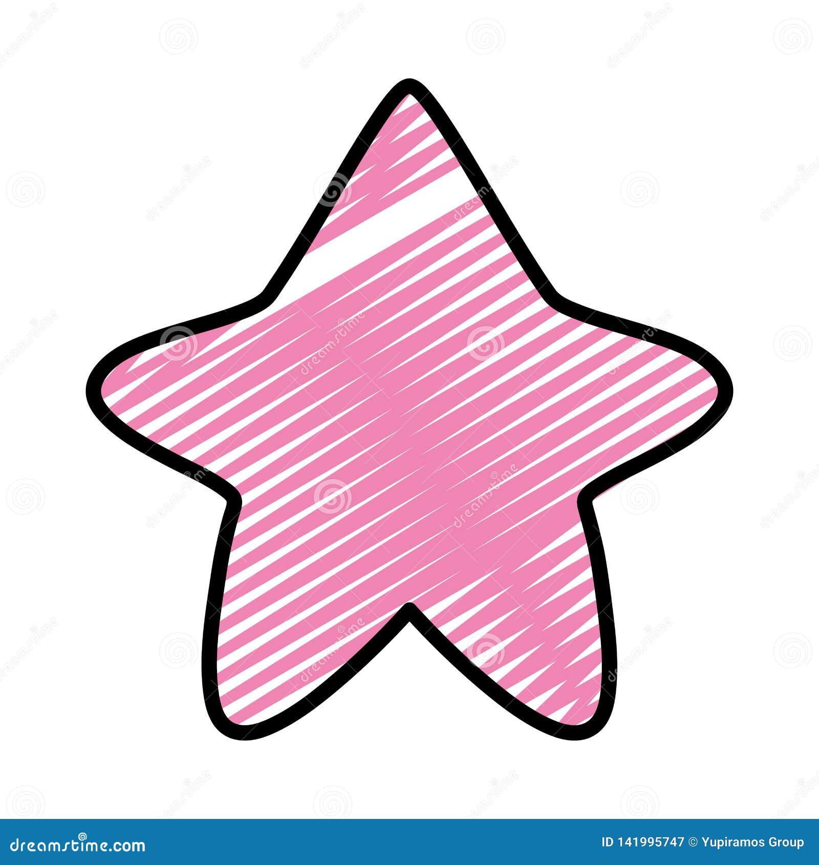 Doodle Nice Star Art Shape Design Stock Vector - Illustration of stars ...