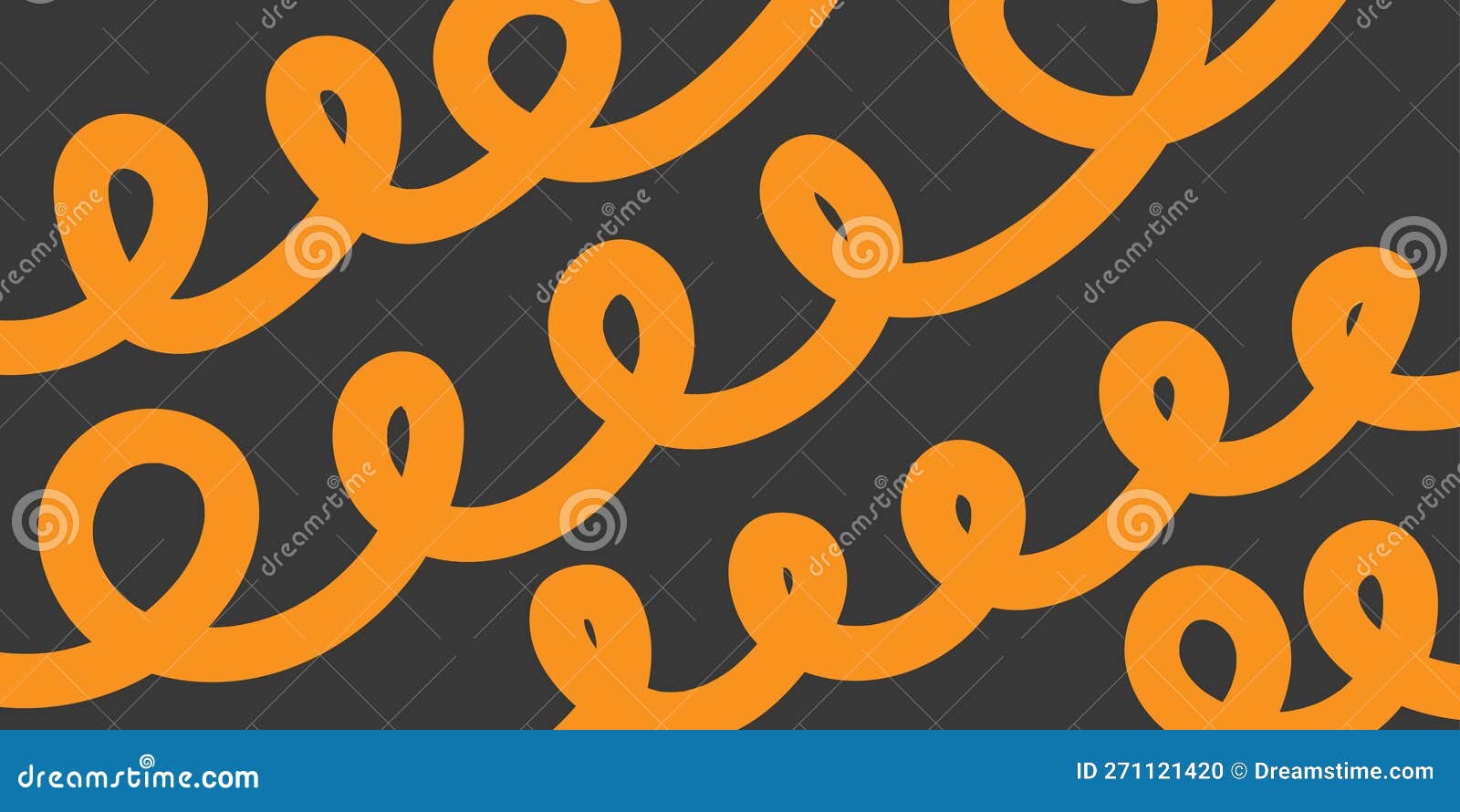 Doodle Pasta, Hand Drawn Spaghetti, Spiral Stock Vector - Illustration ...