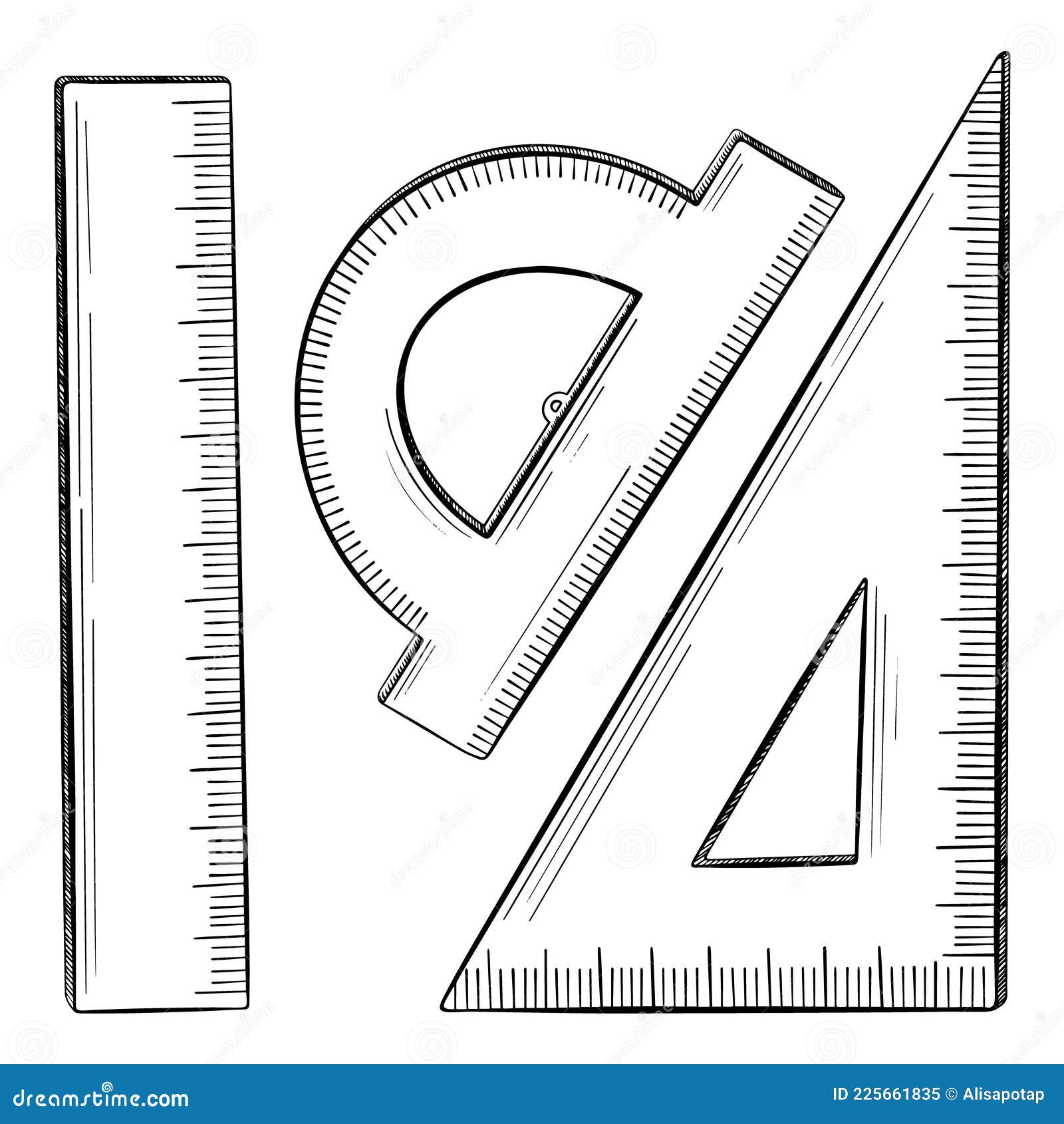 Doodle rulers set stock vector. Illustration of school - 225661835 Doodle rulers set stock vector. Illustration of school - 225661835