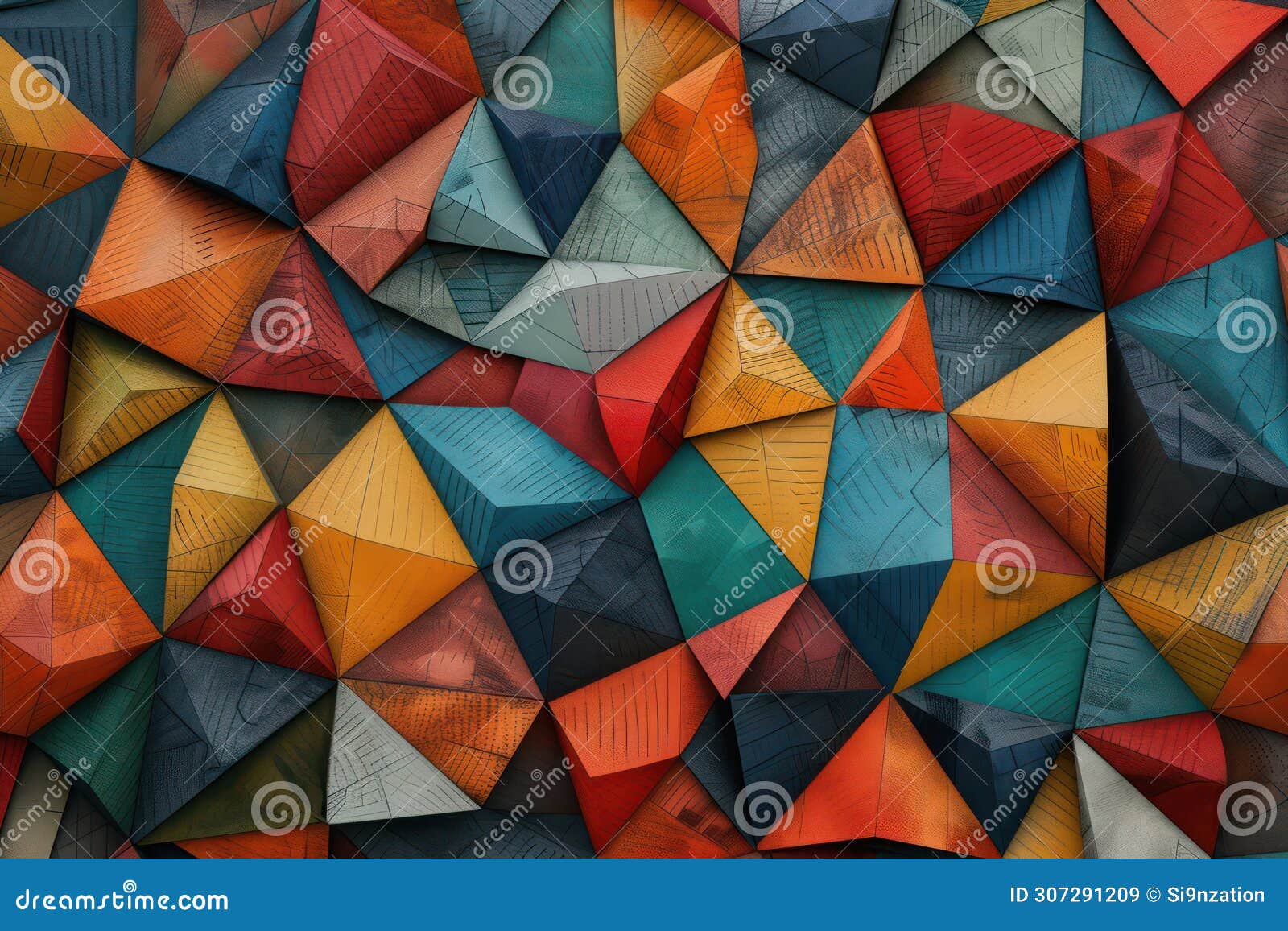 Doodle Seamless Pattern. Crazy Color Palette Stock Illustration ...