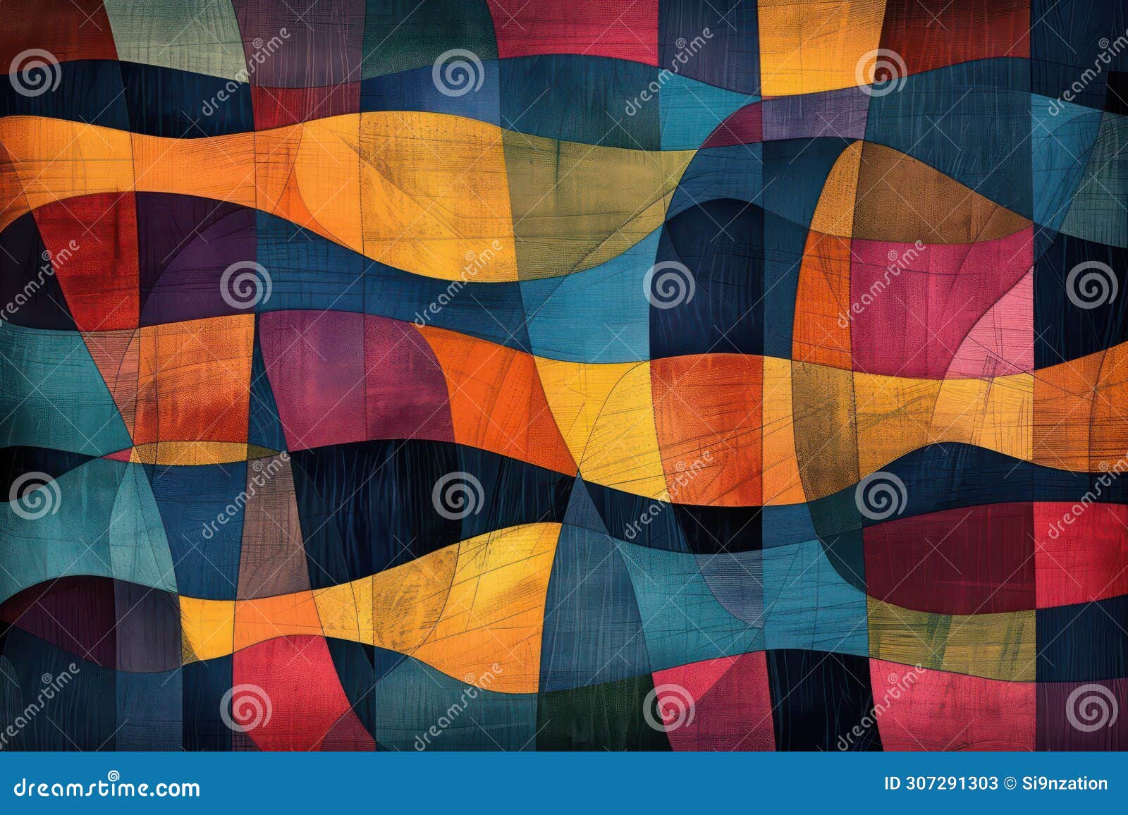 Doodle Seamless Pattern. Crazy Color Palette Stock Illustration ...