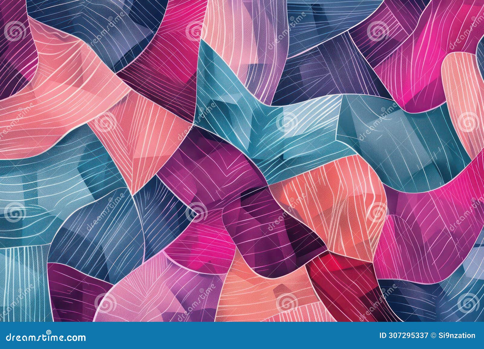 Doodle Seamless Pattern. Crazy Color Palette Stock Illustration ...