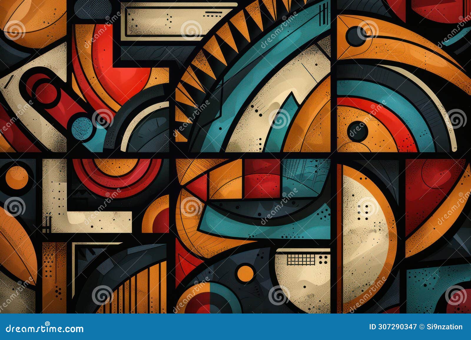 Doodle Seamless Pattern. Crazy Color Palette Stock Illustration ...