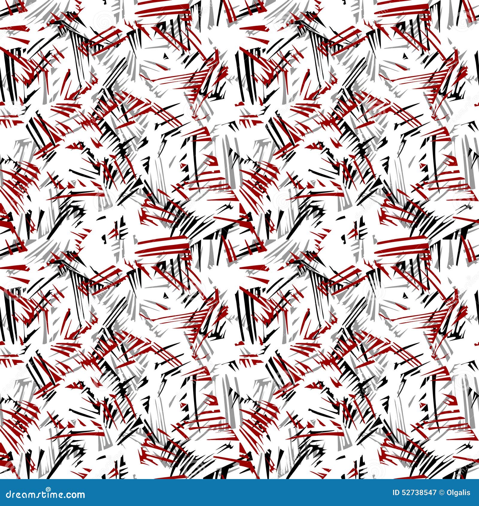 Doodle Seamless Pencil Scribble Pattern-model For Design Of Gif Stock ...