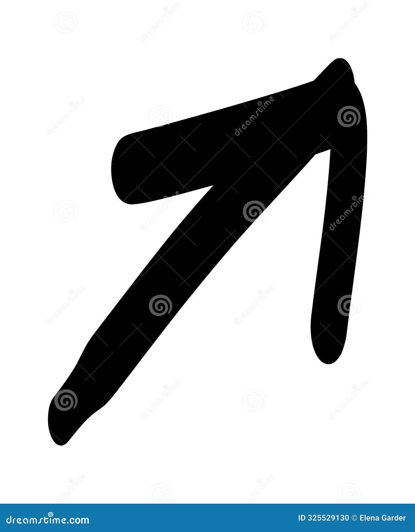 Doodle Shapes. Arrows Sketch Elements. Vector Cartoon Arrow. Hand Drawn ...