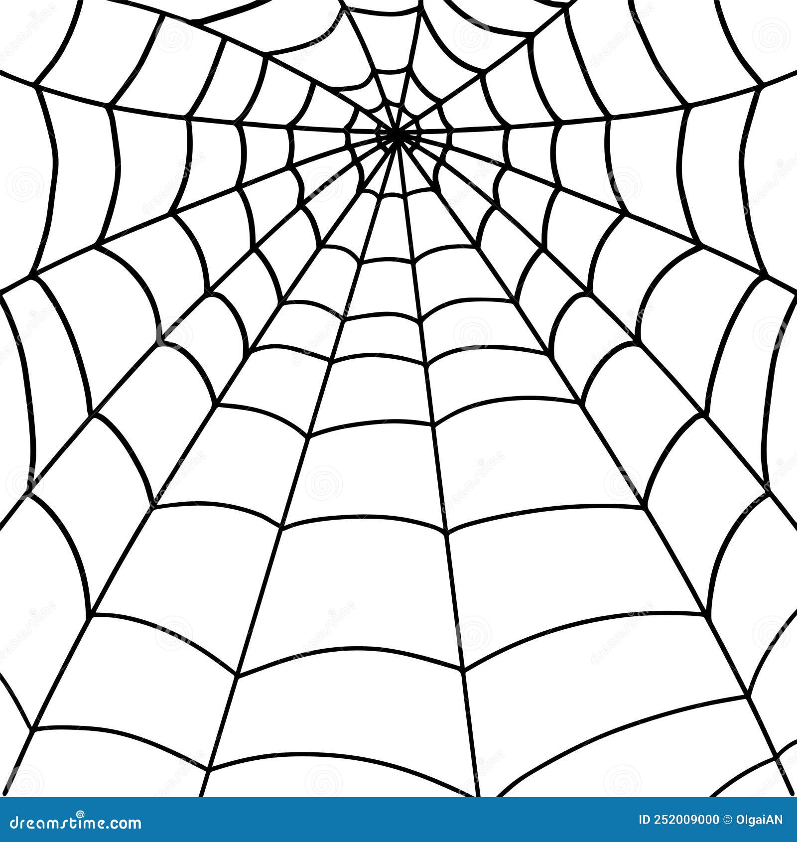 Doodle Spider Web Icon Isolated on White. Halloween Symbol. Sketch ... Doodle Spider Web Icon Isolated on White. Halloween Symbol. Sketch ...