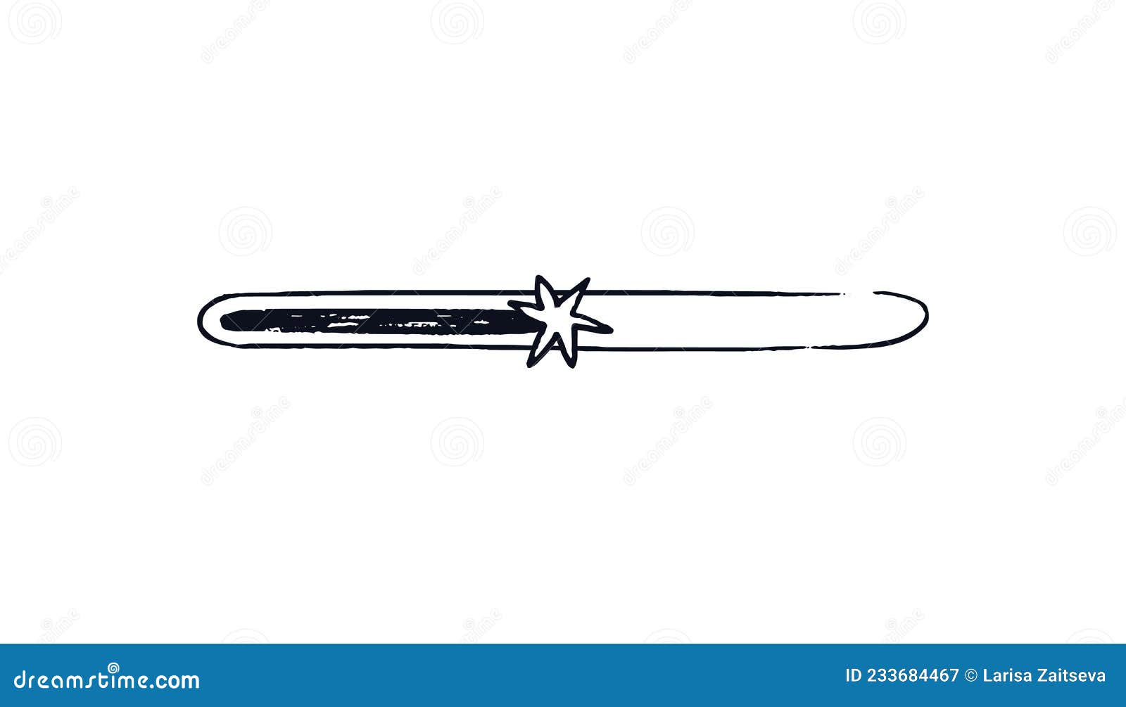 Doodle Loading Proces Illustration With Handdrawn Line Vector ...