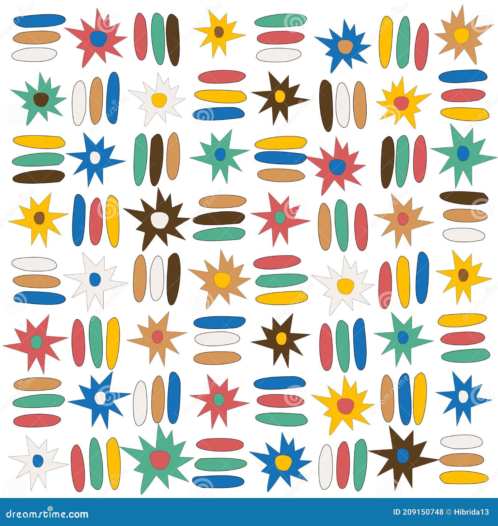 Doodle Stars Rating Icon Set. Gold Star Icon Set Isolated On A White ...