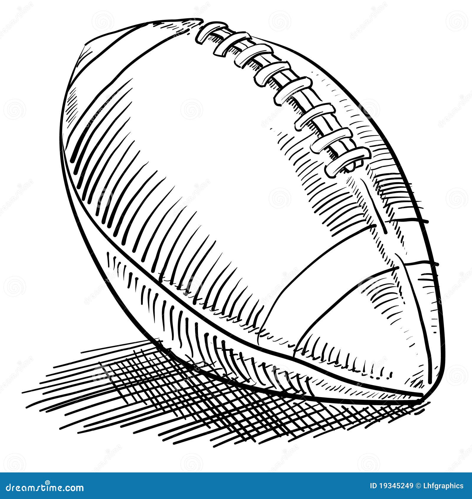 Doodle Style Football Royalty Free Stock Images - Image: 19345249
