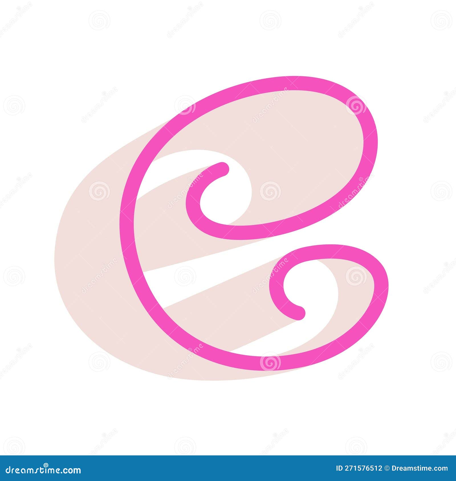 Doodle Style Letter C Logo Icon Symbol Vector Clipart Stock Vector ...