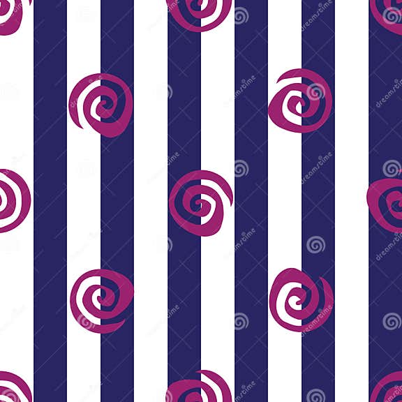 Doodle Swirl Seamless Repeat Pattern Stock Vector - Illustration of ...