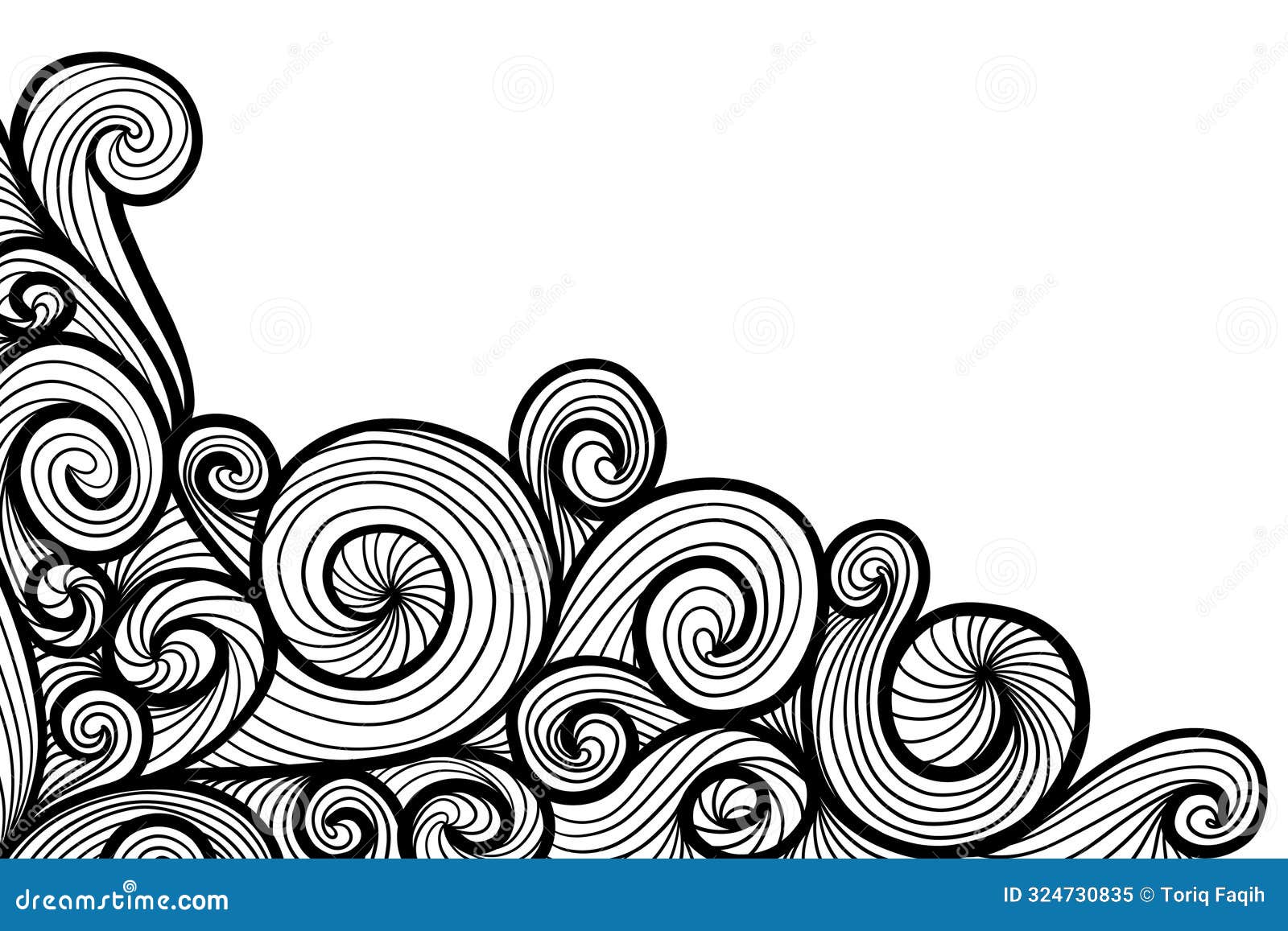 Doodle Wave Curve Edge Frame. Hand Drawn Wavy Rectangle Border. Doodle ... Doodle Wave Curve Edge Frame. Hand Drawn Wavy Rectangle Border. Doodle ...
